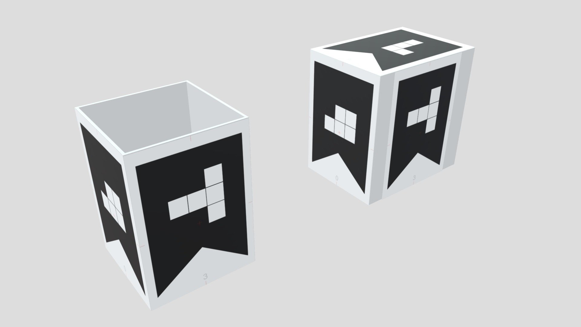 LiveScan3D Calibration Cube Markers - Download Free 3D model by ChrisRE ...