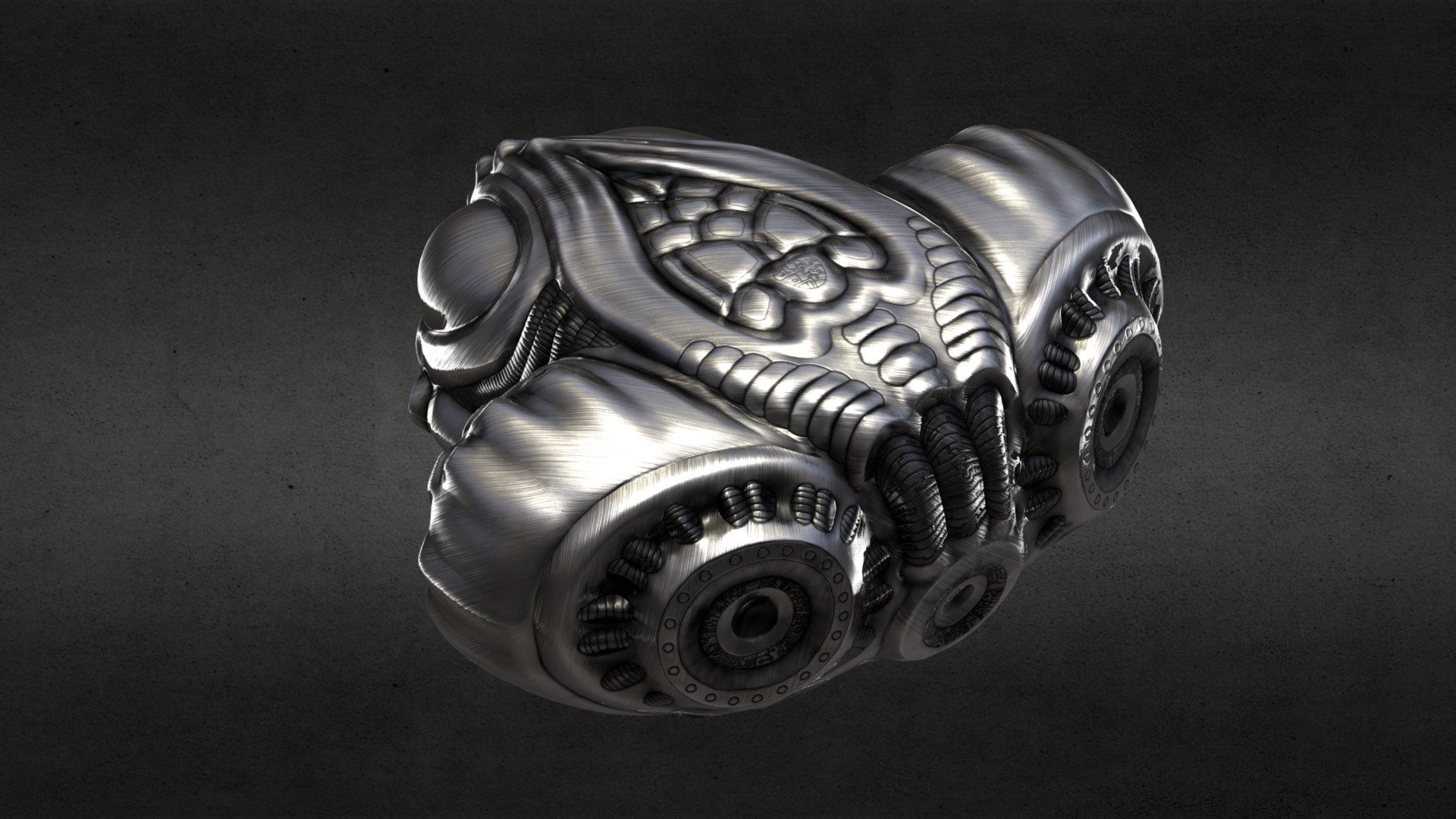 Strange spaceship (original concept) - Buy Royalty Free 3D model by ...
