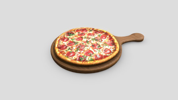 Pizza 3D models - Sketchfab