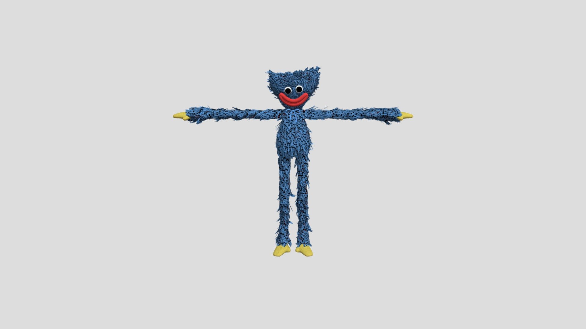 Huggy Wuggy ( - 3D model by Wendy.Roop [31aad9e] - Sketchfab