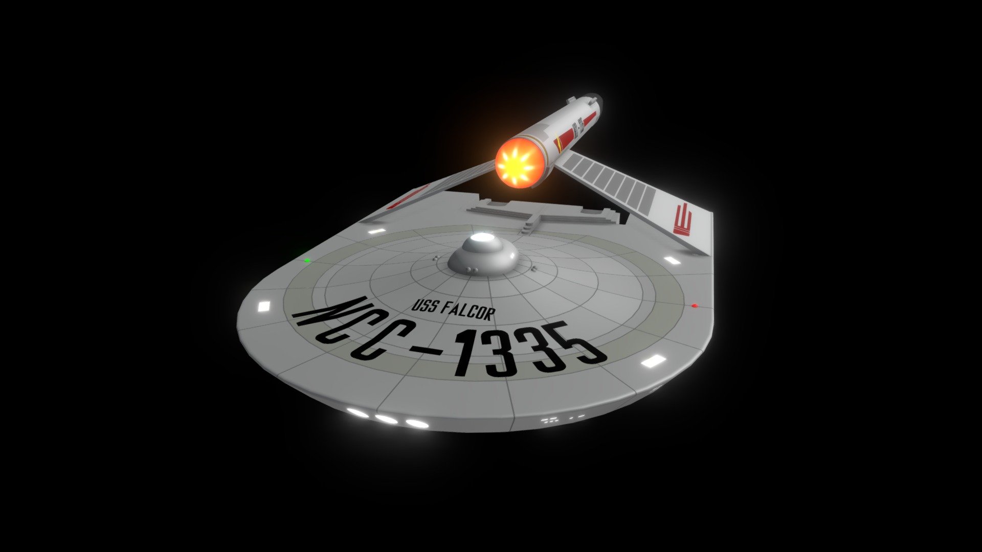 Eagle Class USS Falcor - 3D model by Soran77 [31ab046] - Sketchfab