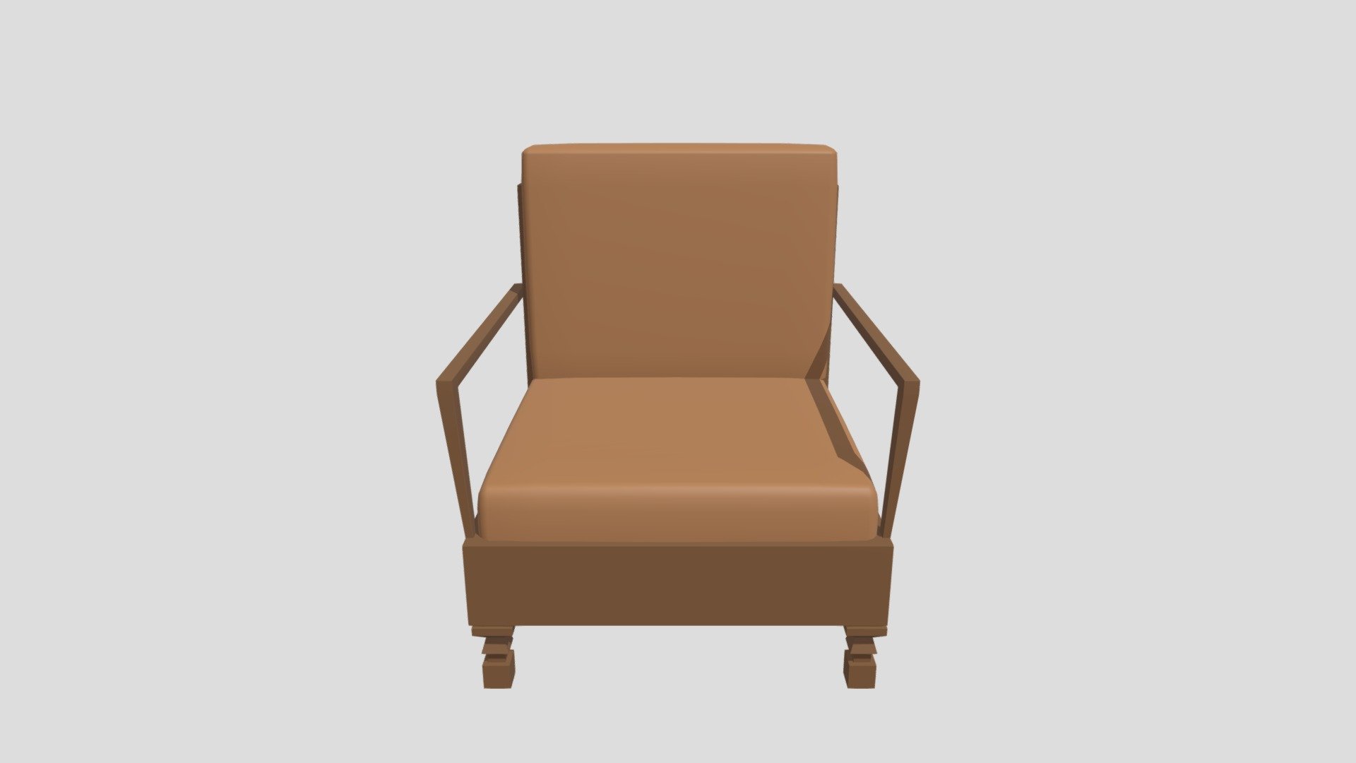 Single Sofa - Download Free 3D model by Sina (@Sin4) [31aba1e] - Sketchfab