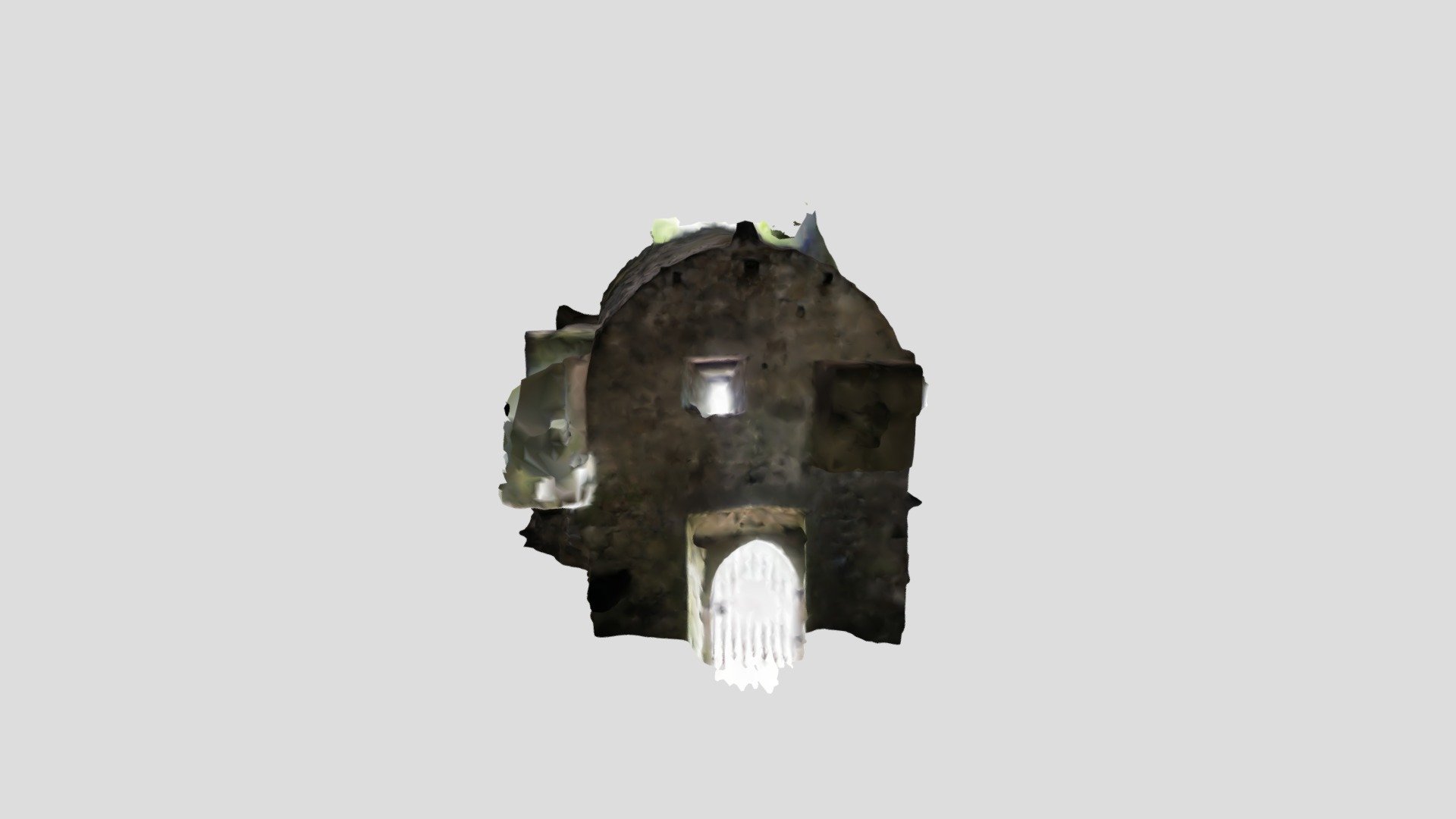 Model of shape of the Corr Castle Barrel Vault - 3D model by ...