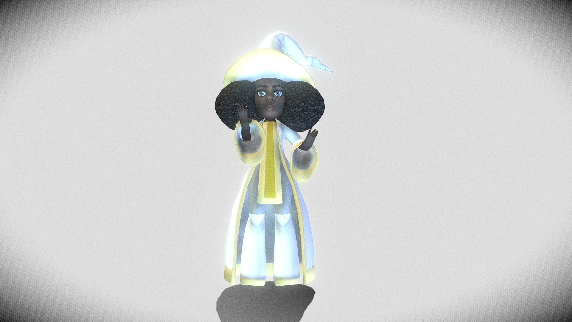 College Project Character Rig - Force Mage - 3D model by EltzAlvaro ...