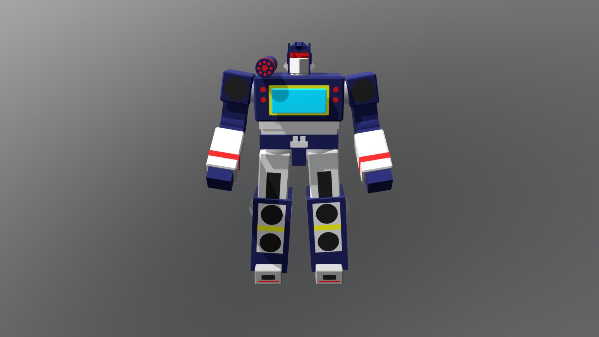Soundwave - 3D model by ahilcz [31ae115] - Sketchfab