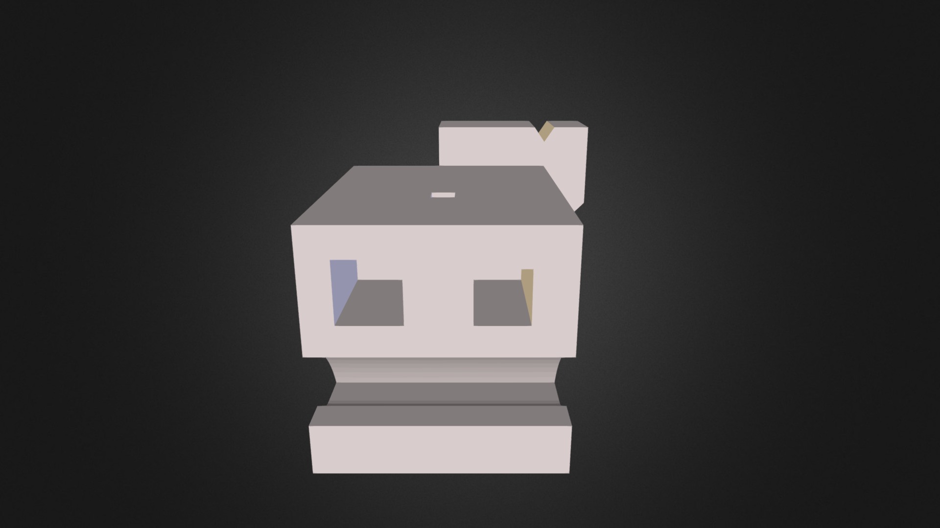 The cube whale - 3D model by 3dindustries [31ae2be] - Sketchfab