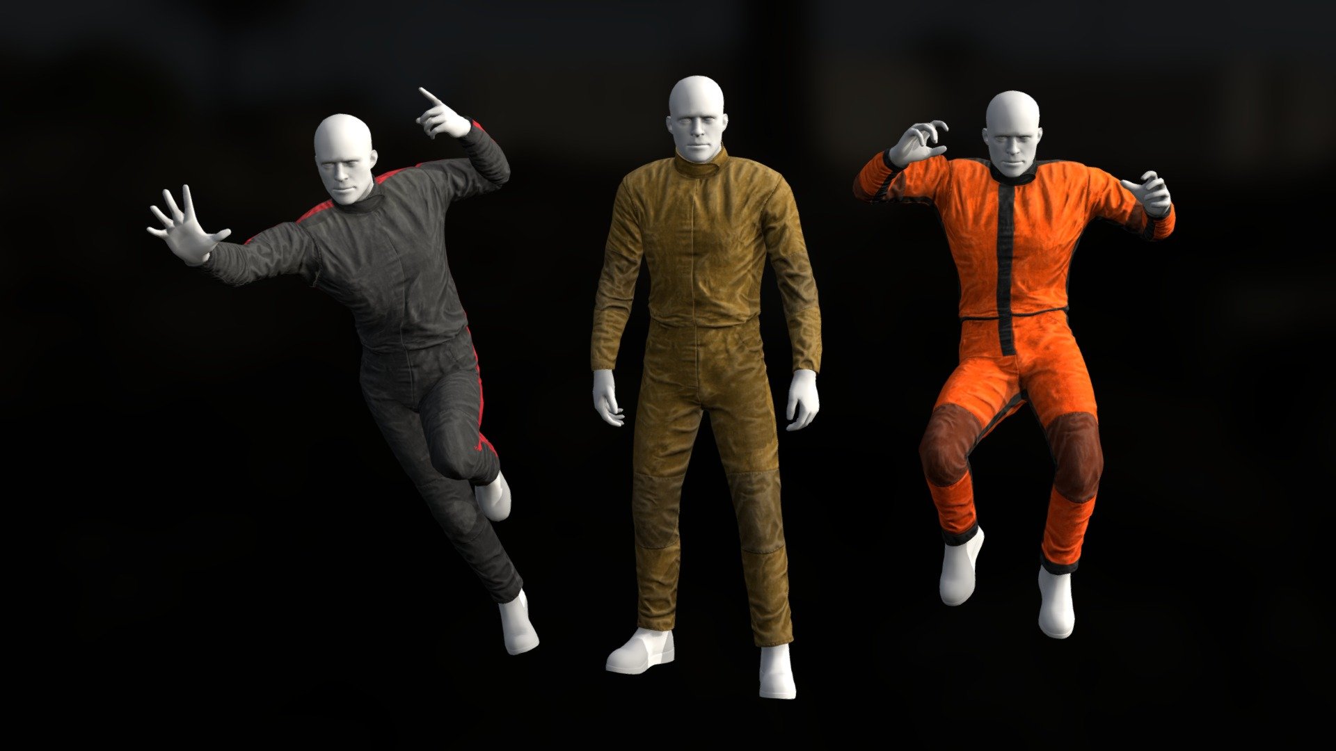 Sci-Fi Jumpsuit - Buy Royalty Free 3D model by Slayver [31ae50e ...
