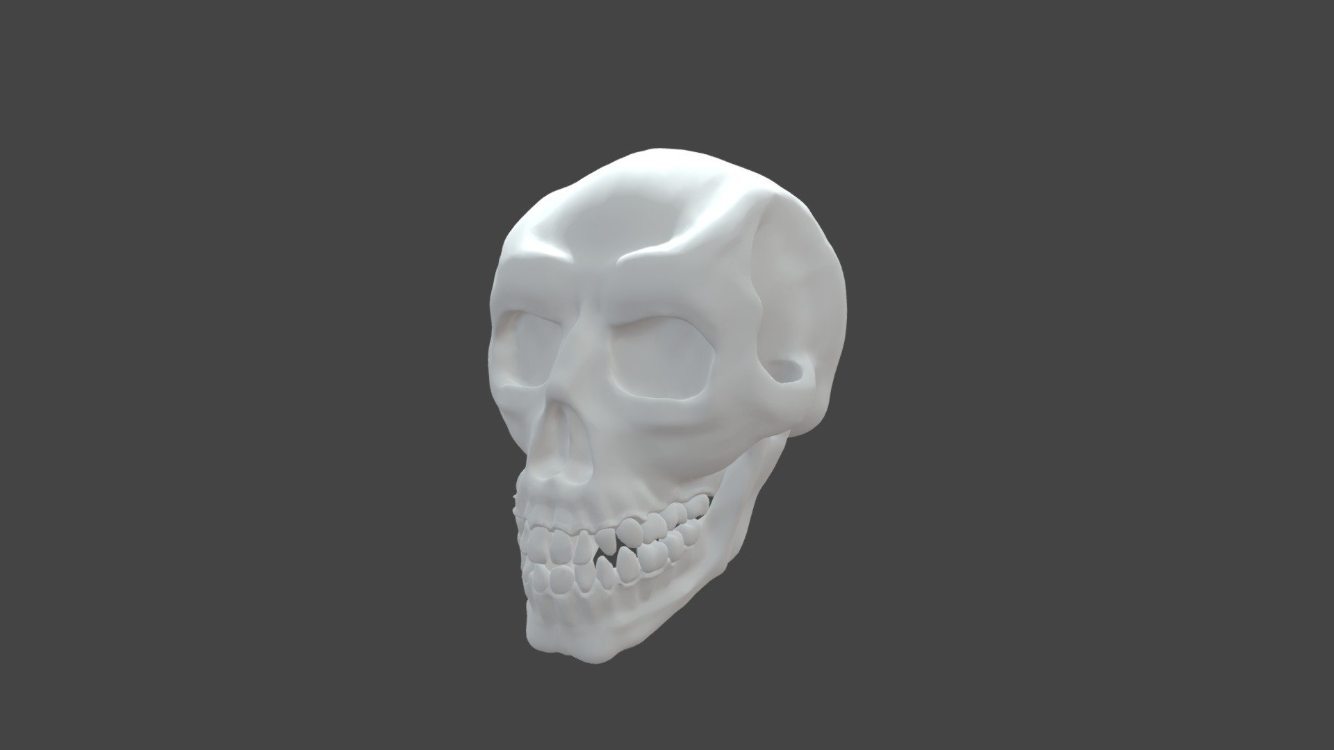 Skull - 3D model by Hockend [31aed1f] - Sketchfab