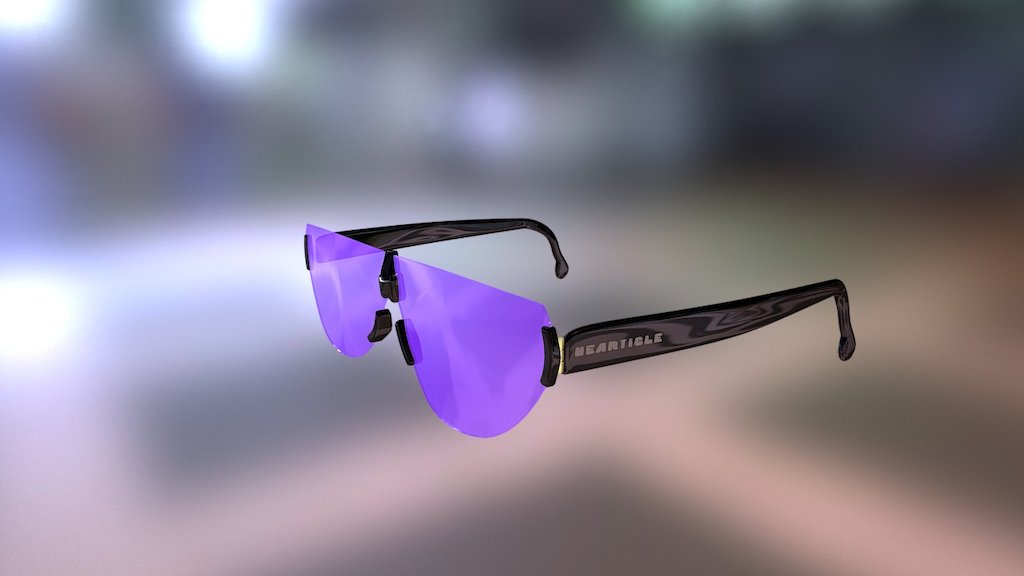 HEARTICLE-SportsShades - 3D model by Walton Ramsey (@diamondjudah ...