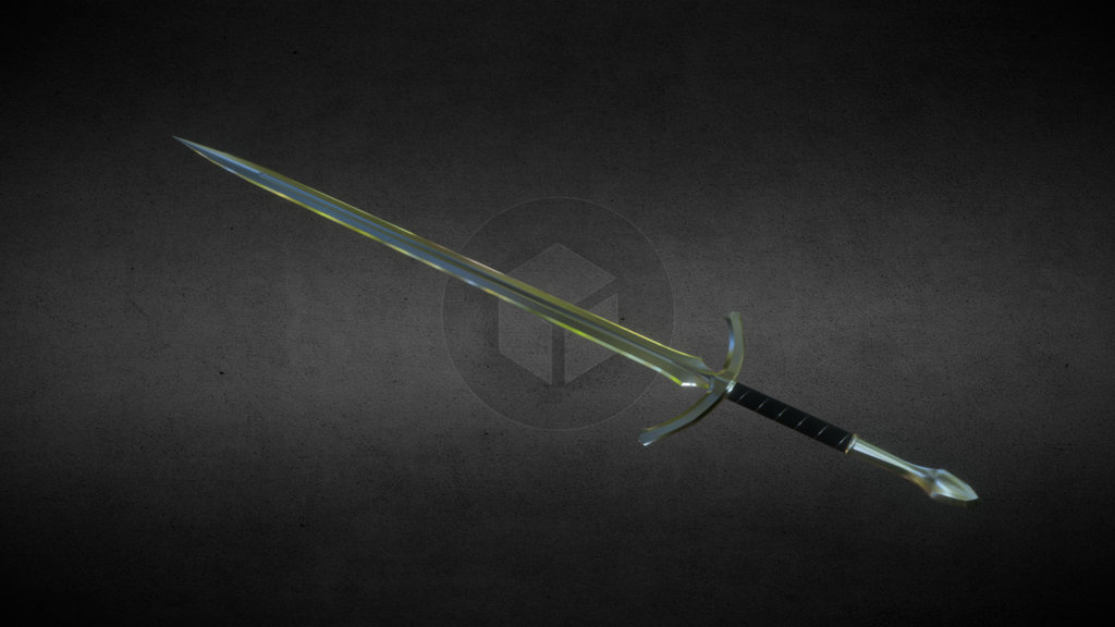 Long sword - 3D model by hugues.vacher [31b3720] - Sketchfab