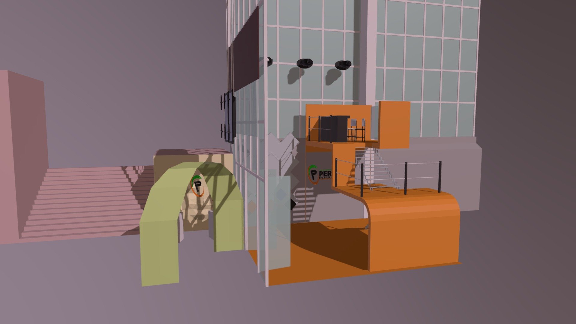 PBG - MEZZANINE FISE - 3D model by Zen Agency 3D (@zenagengy3d ...