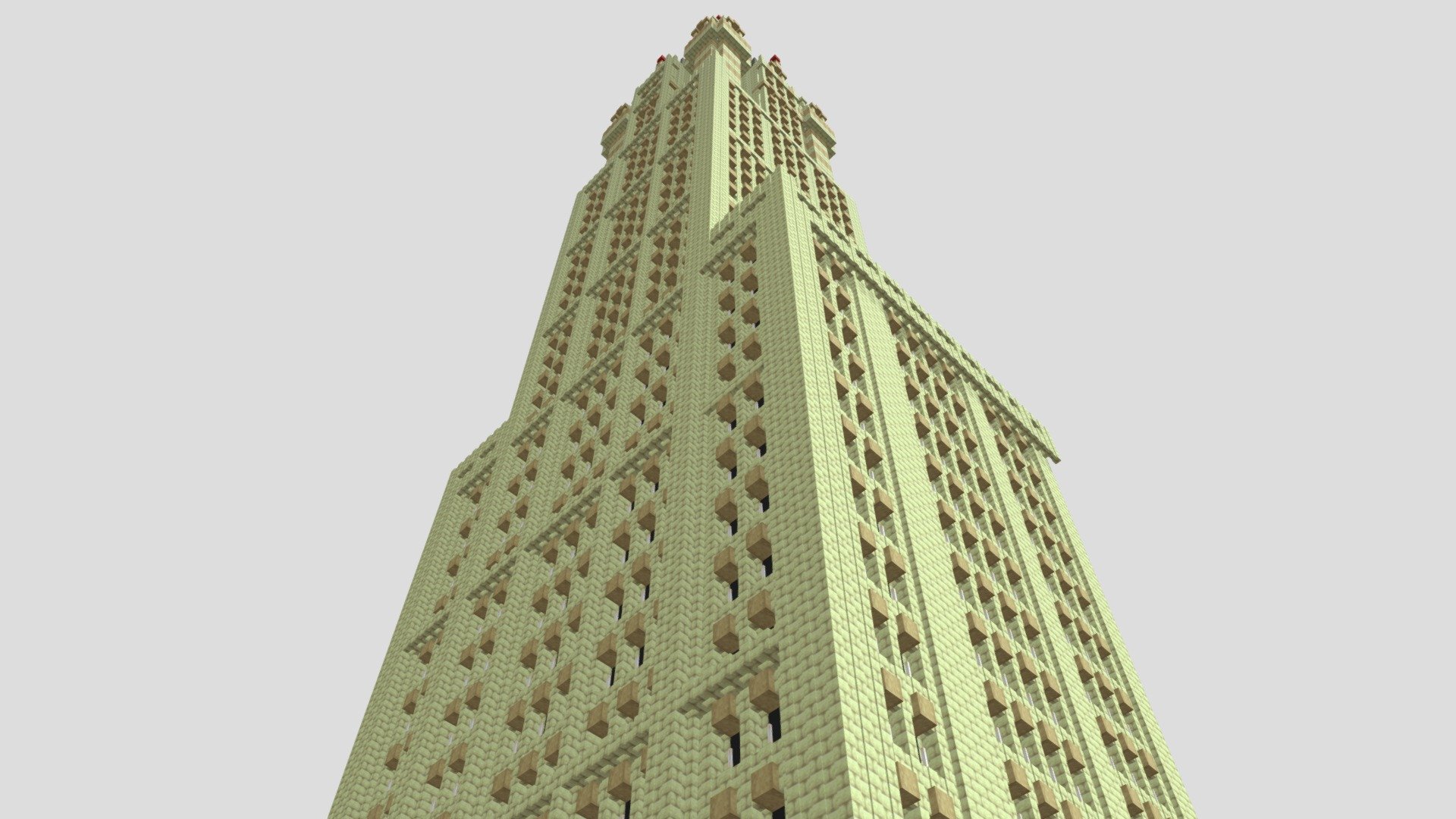 Woolworth Building - Download Free 3D model by Minecrafter1984 ...