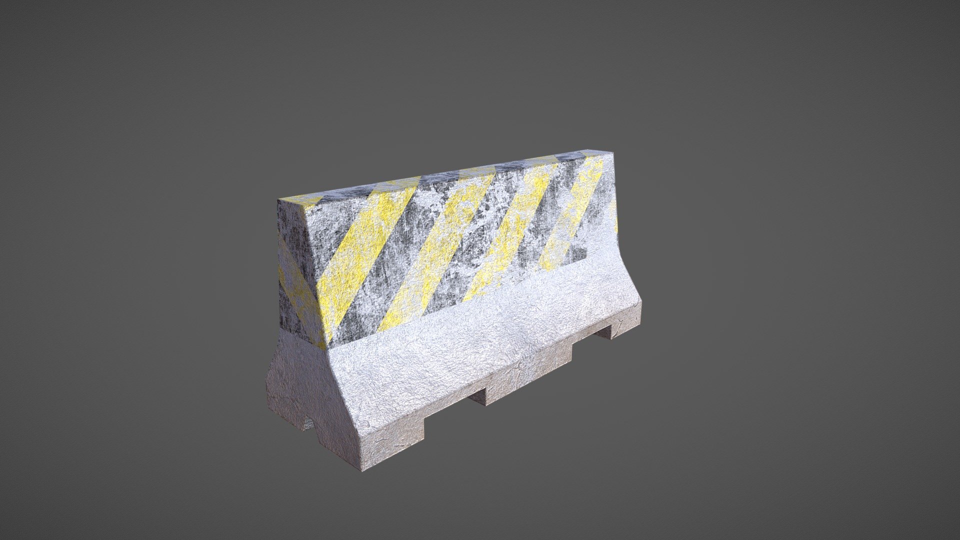 Concrete road barrier - Download Free 3D model by xplanepilot [31b8fe8 ...