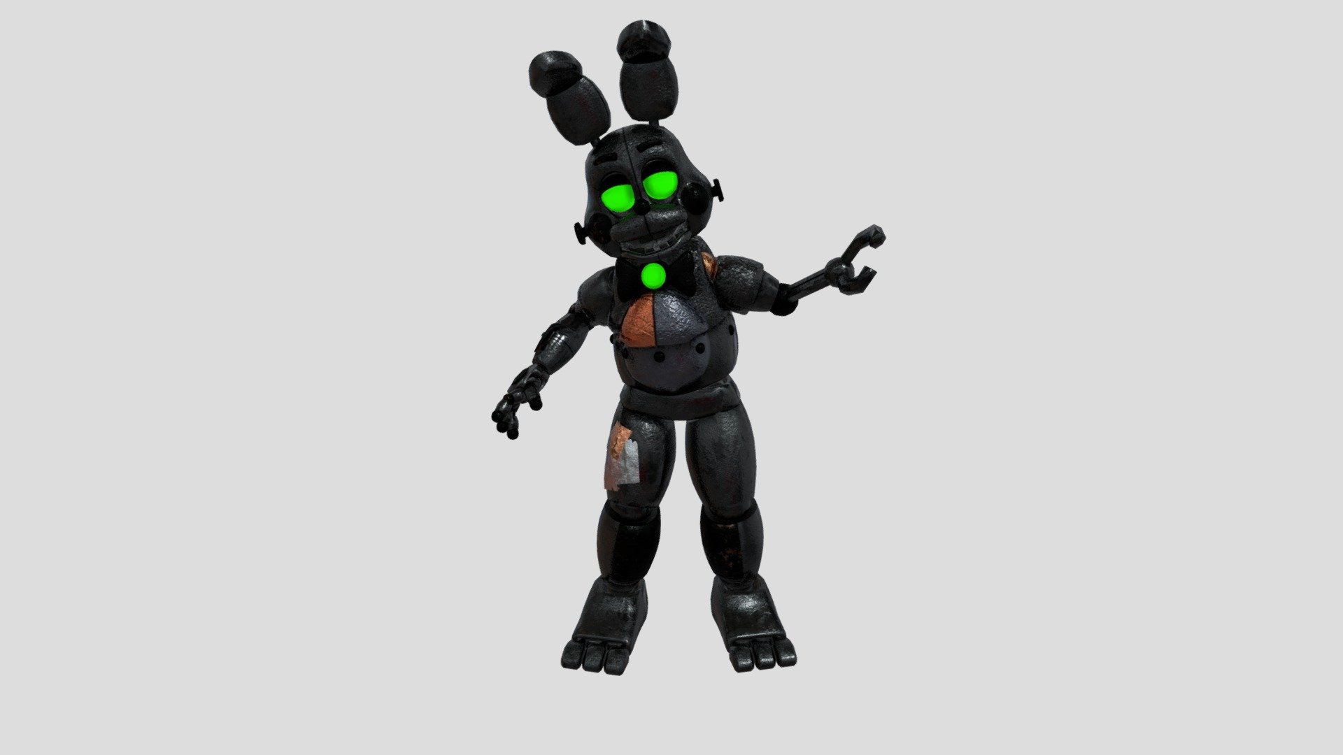 Scrap Metal Toy Bonnie - Download Free 3D model by skylajade69 [31b9383 ...
