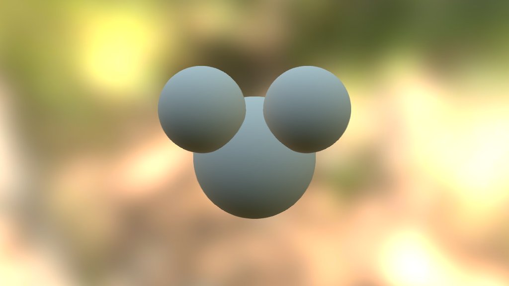 Mickey Mouse - 3D model by briannamcguire [31b945e] - Sketchfab
