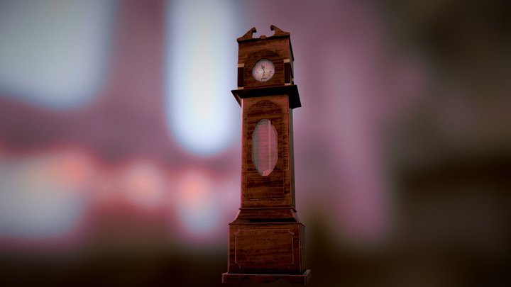 Grandfather-clock 3D models - Sketchfab