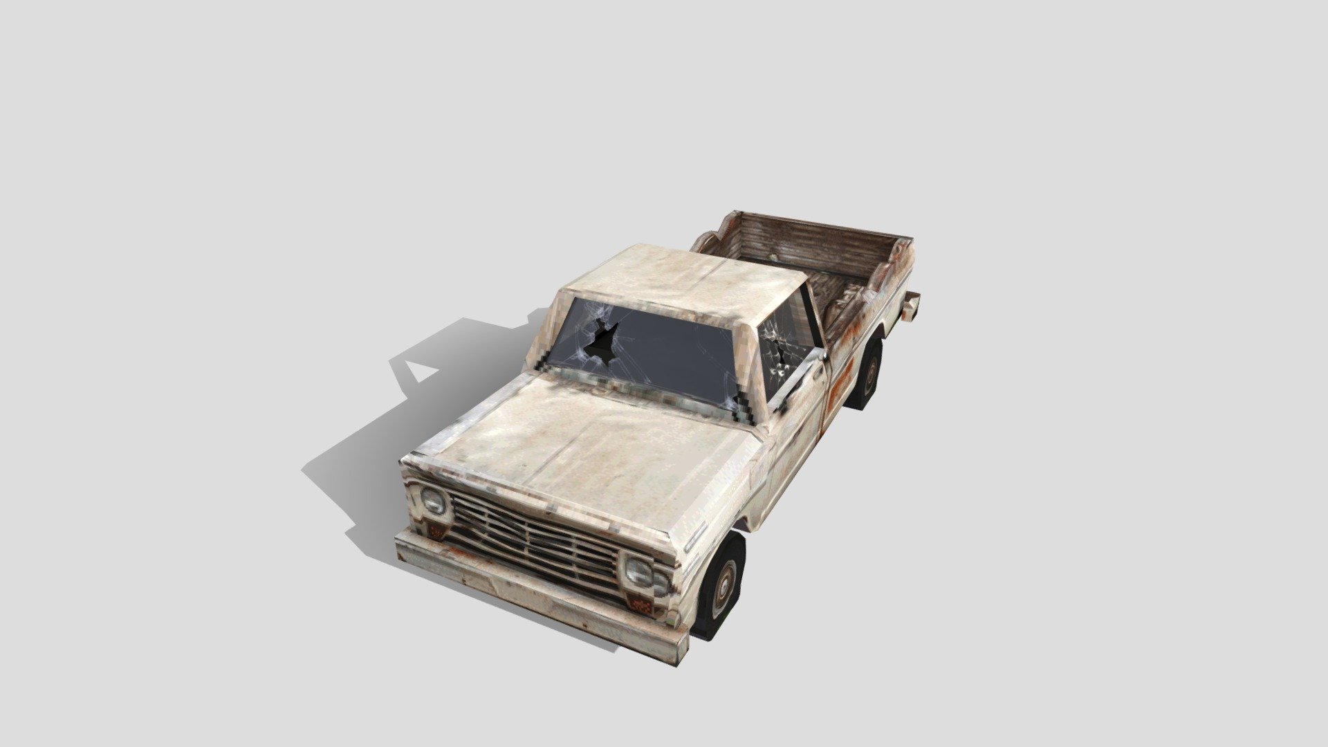 PSX/Low Poly Pickup - Download Free 3D model by domi (@domi236 ...