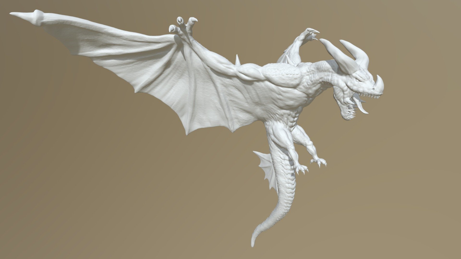 Dragon_Zbrush - Buy Royalty Free 3D model by yihsuanchen13 [31bbe45 ...