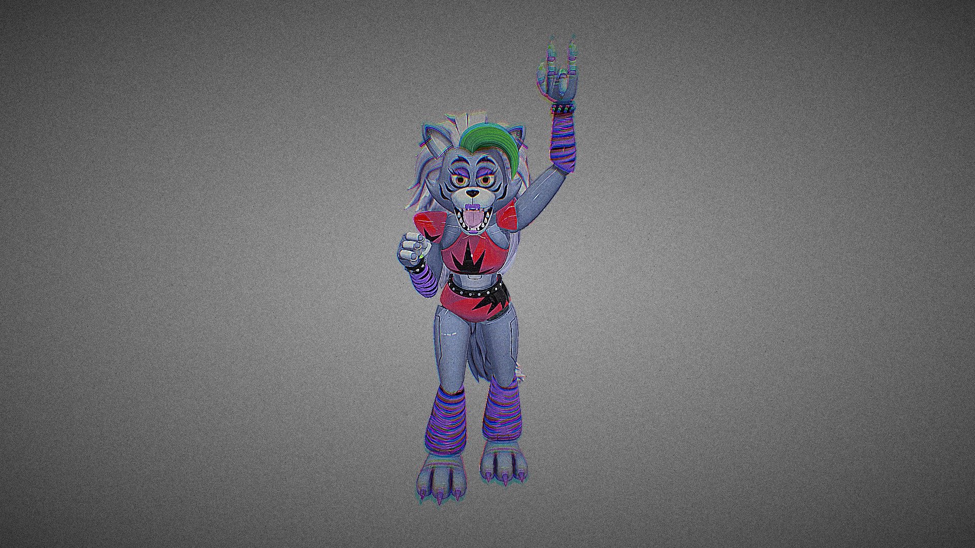 Roxanne Wolf by faertoon - Download Free 3D model by 9949 (@28olguing ...