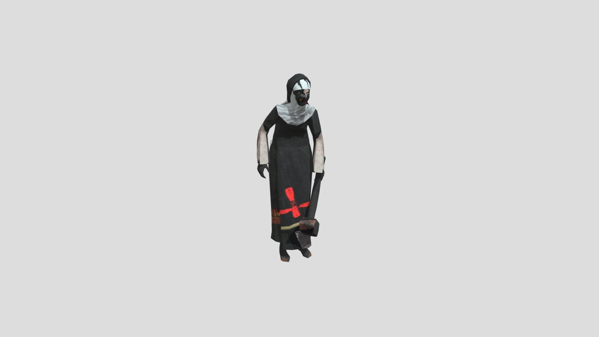 evil nun mod dh - Download Free 3D model by dallas.wilkerson [31bbfbd ...