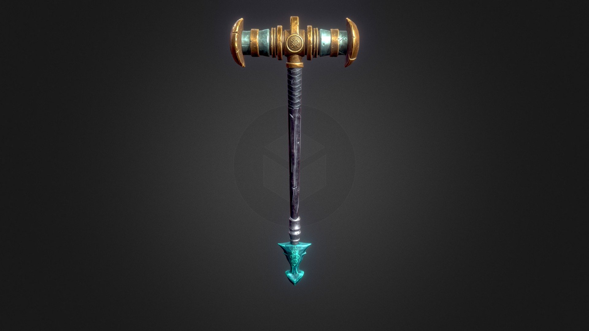 Fantastic Stylized Hammer - 3D model by HS_Studio [31bc350] - Sketchfab