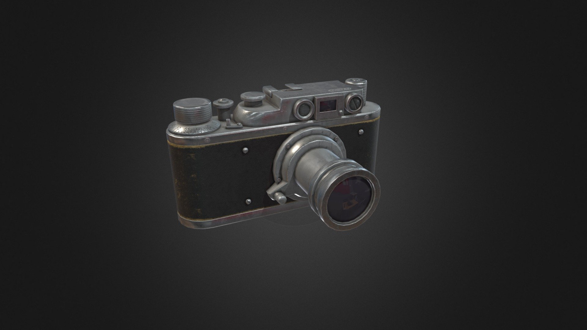 Soviet photo camera (FED) - Download Free 3D model by SlagPerch 3D ...