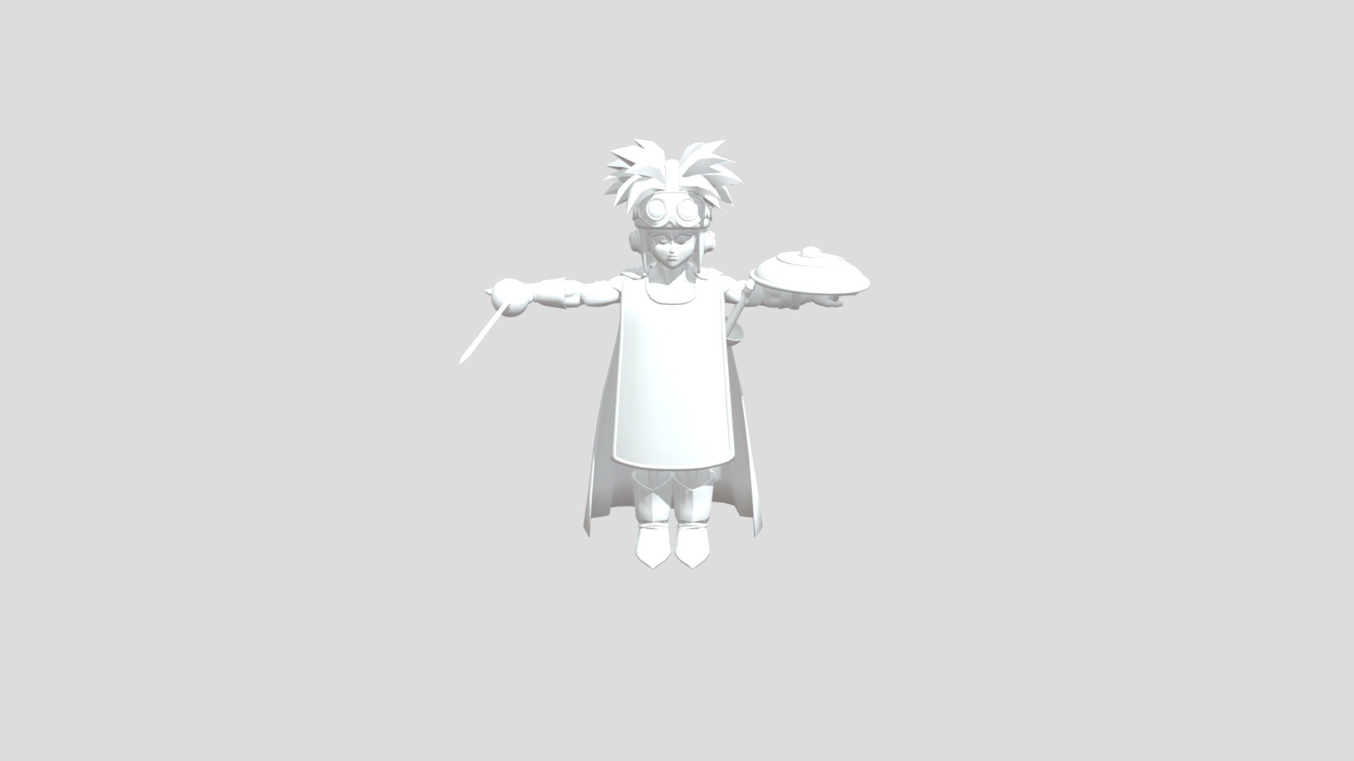Dragon Quest Prince of Cannock mesh mod - Download Free 3D model by ...