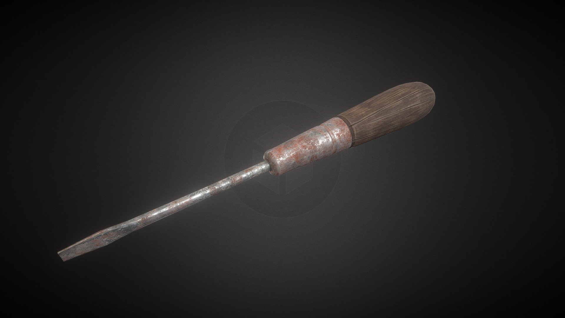 Old Screwdriver - 3D model by Saper2001 [31beb71] - Sketchfab