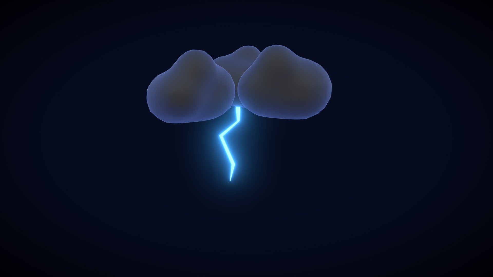 Lightning Thunder Effect - Buy Royalty Free 3D model by tamminen ...