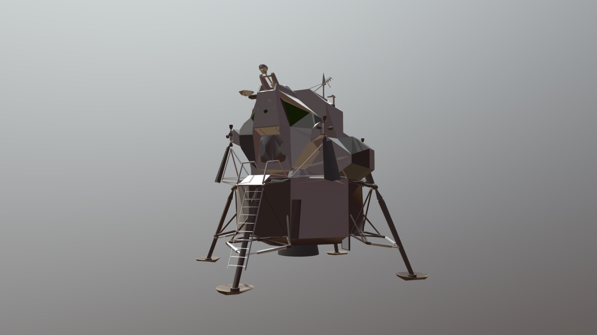 Lunar-rover-3d-model - 3D model by llllline [31bfd01] - Sketchfab