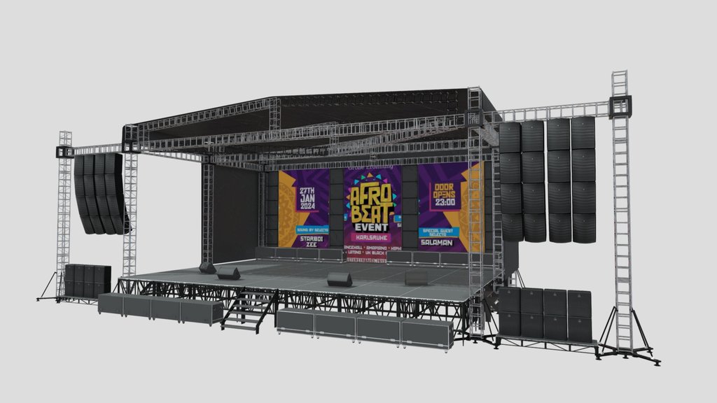 concert stuff - A 3D model collection by DavisOnBlook - Sketchfab