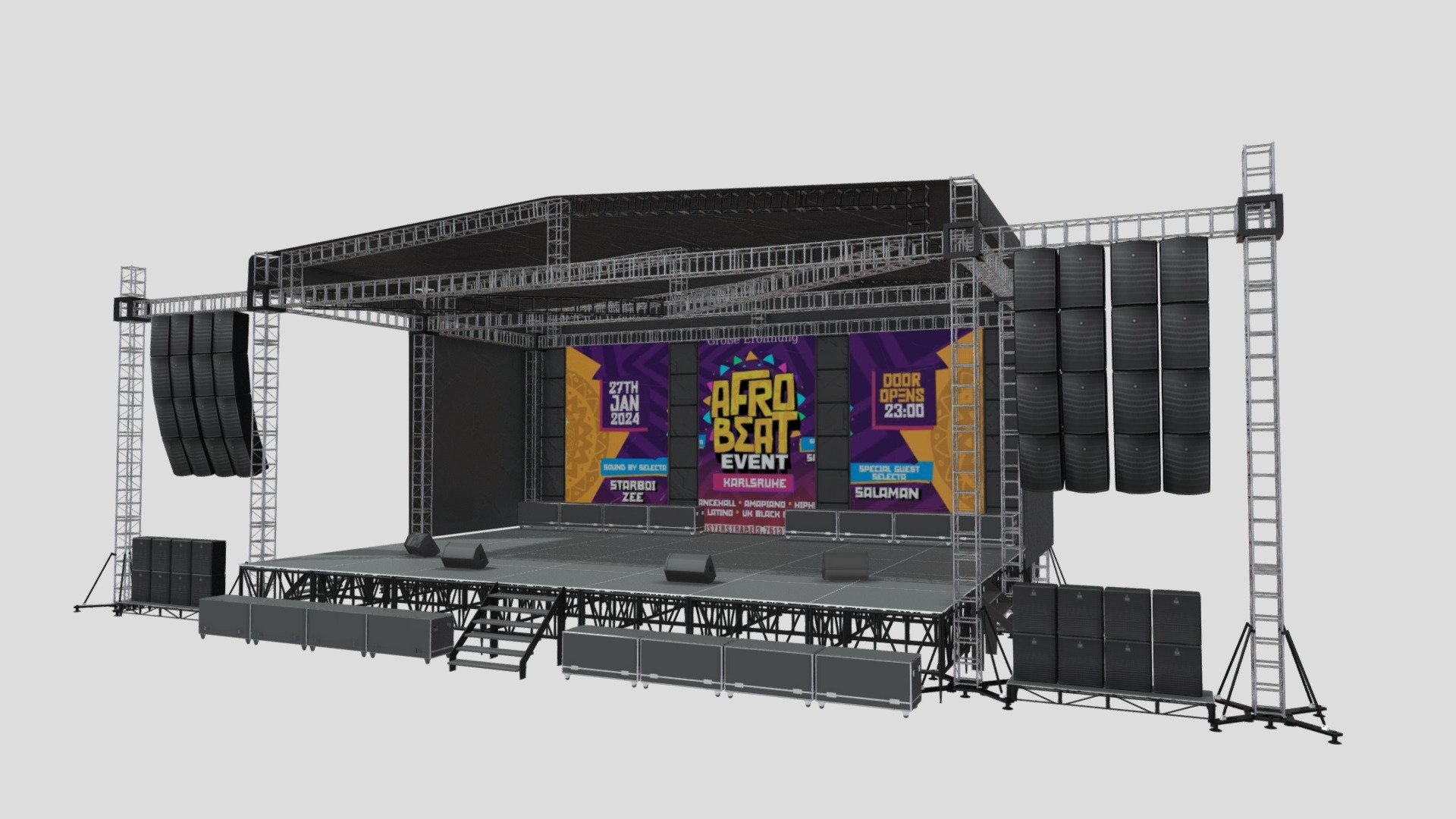 Concert Stage - Buy Royalty Free 3D model by kakap649 [31c2574 ...