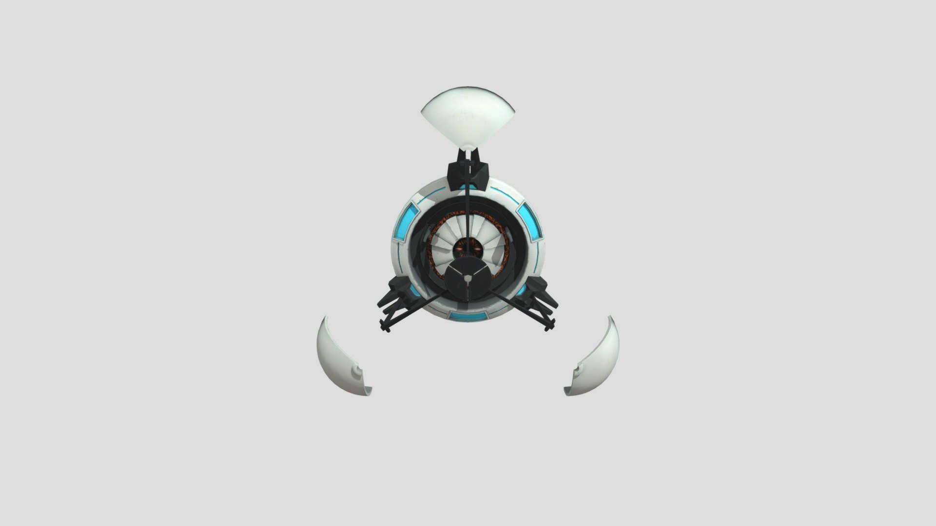 Portal 1 High Energy Pellet Launcher - Download Free 3D model by Octane ...