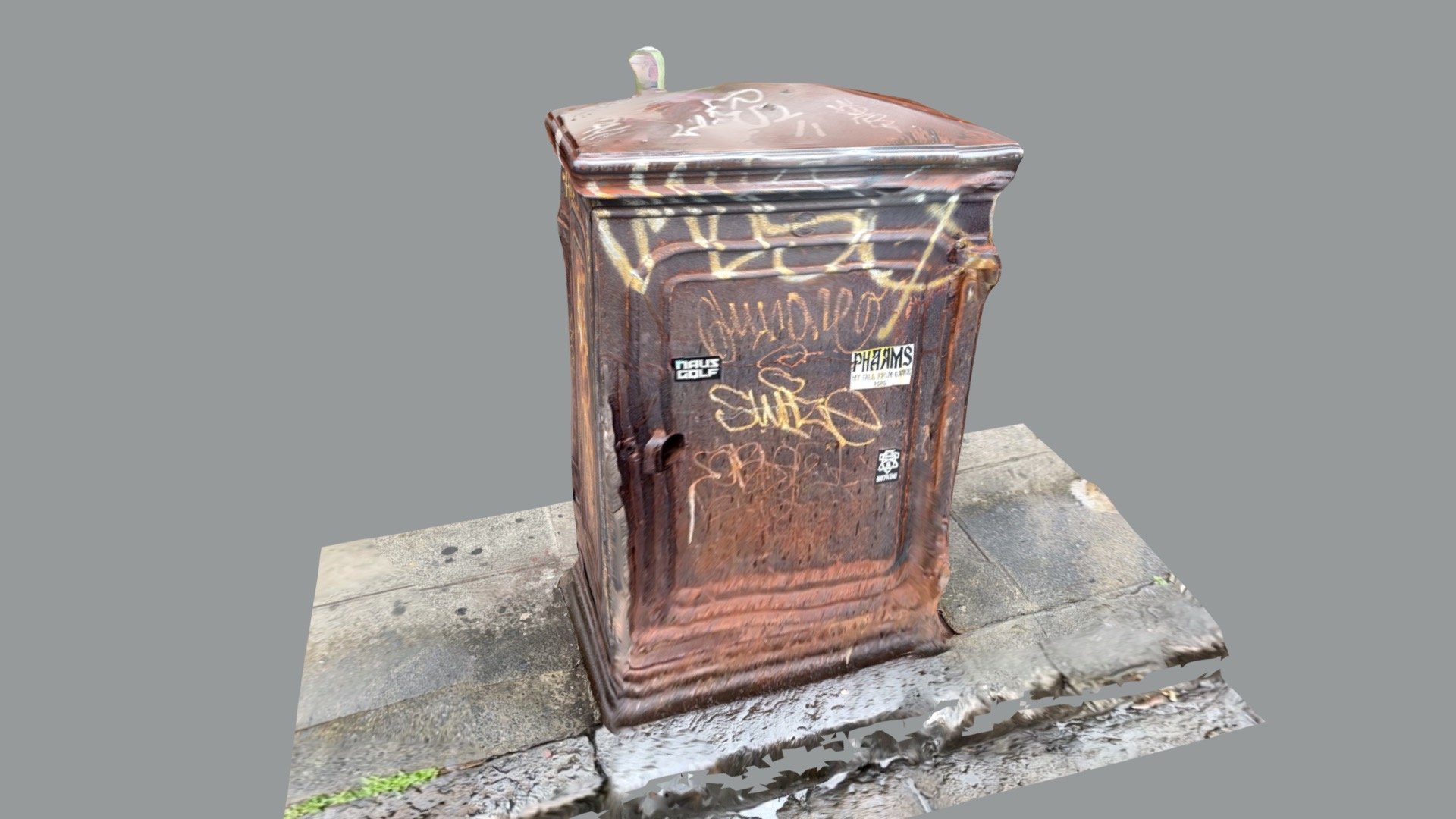 rusty box - Download Free 3D model by Jimmy Gunawan (@jimmygunawan ...
