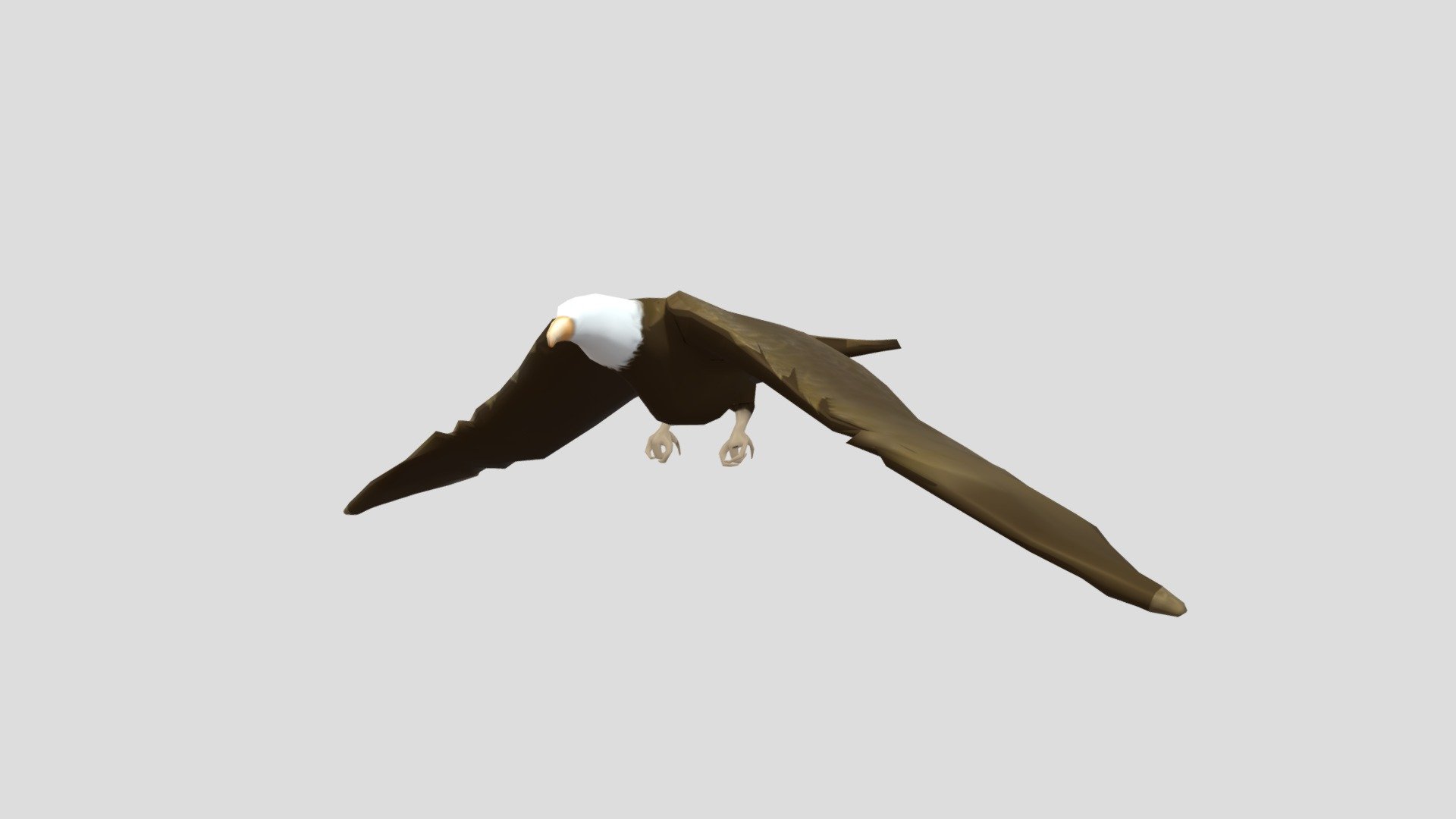 Bald Eagle - Med poly - Download Free 3D model by Urielgc [31c6a60 ...