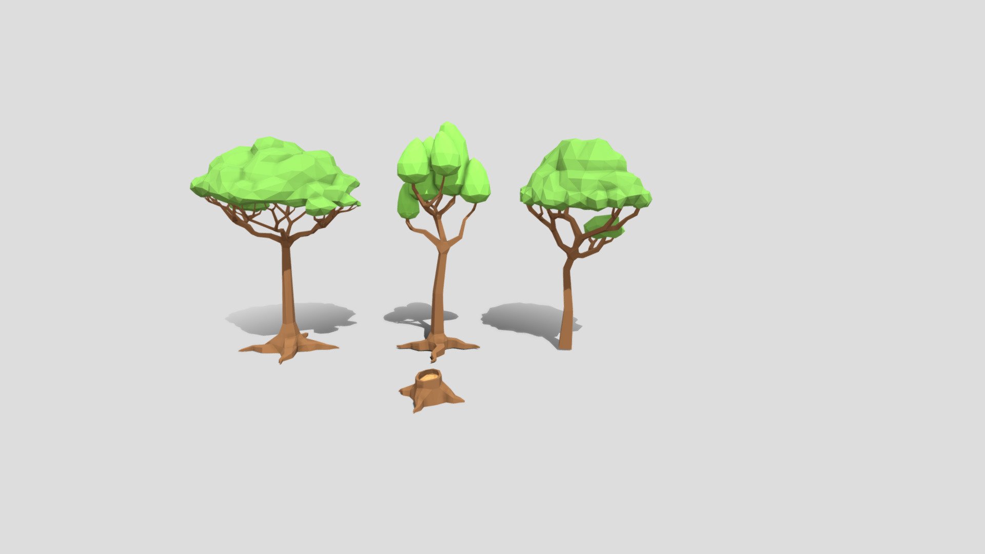 Low Poly Trees Tutorial - Download Free 3D model by BlenderGurra (@zoroo1122) [31c70d2] - Sketchfab