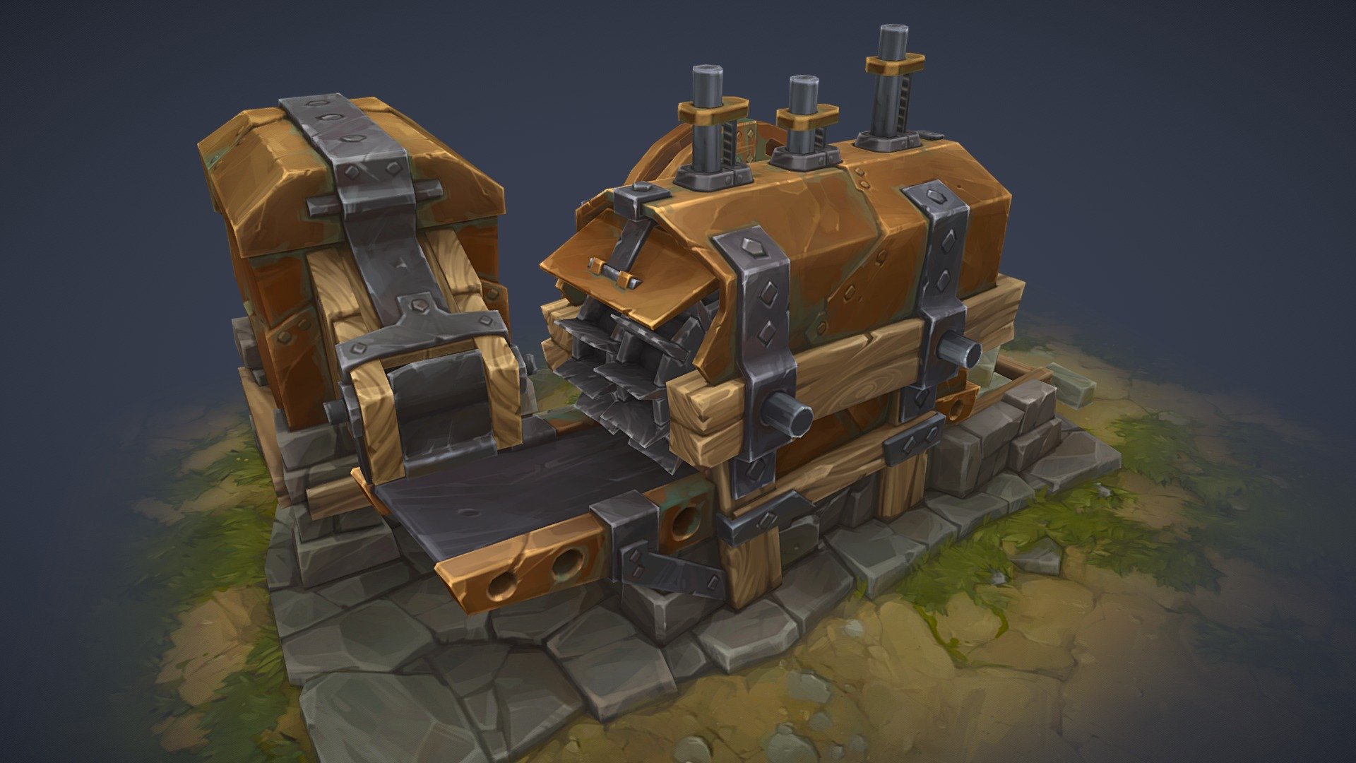 Last OutLander - Stonecutter - 3D model by Dima Ryazanov (@Dee_Line ...