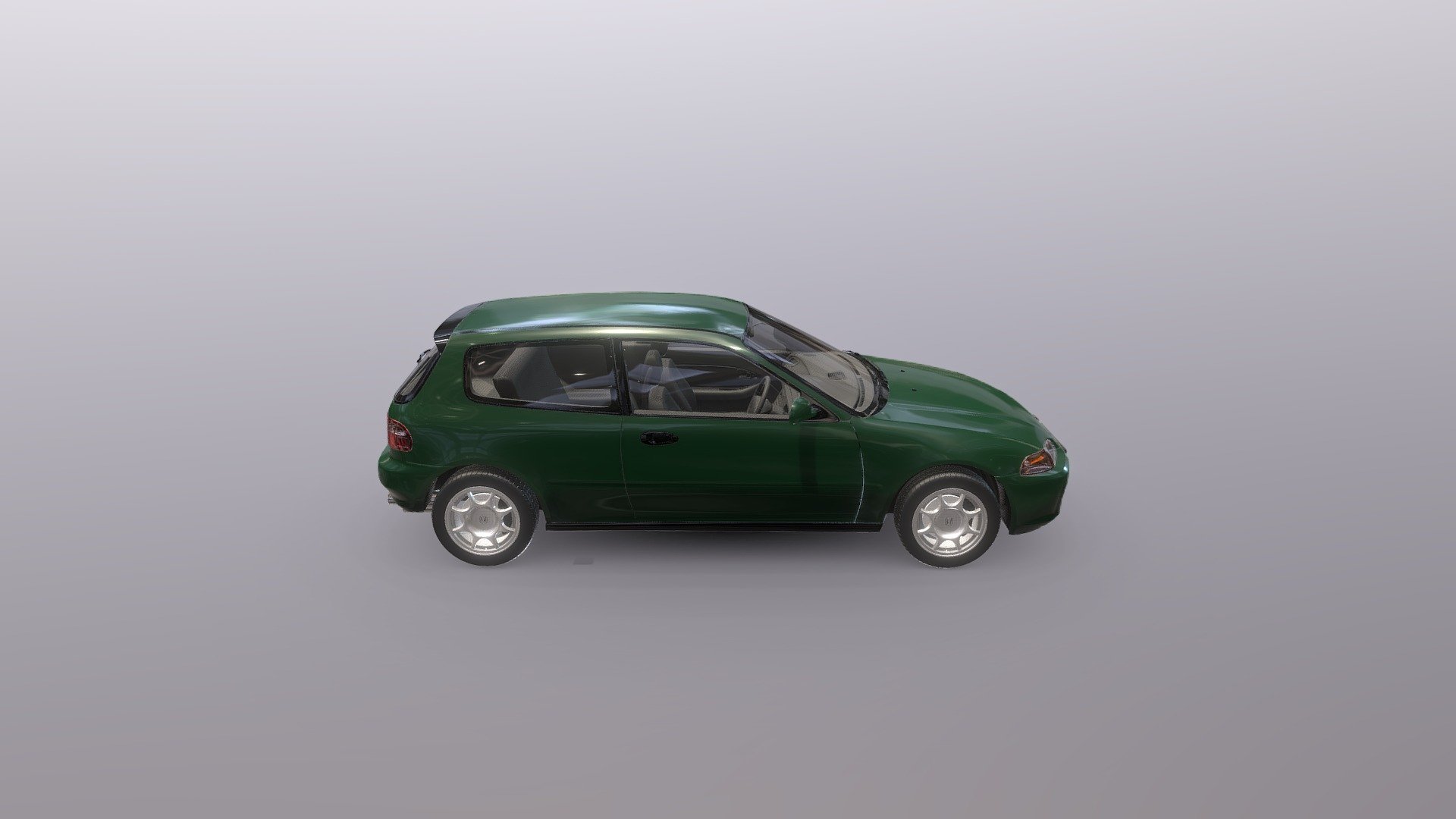 Honda Civic Mk5 Hatchback 1991 - 3D model by drmprovider [31c8826 ...