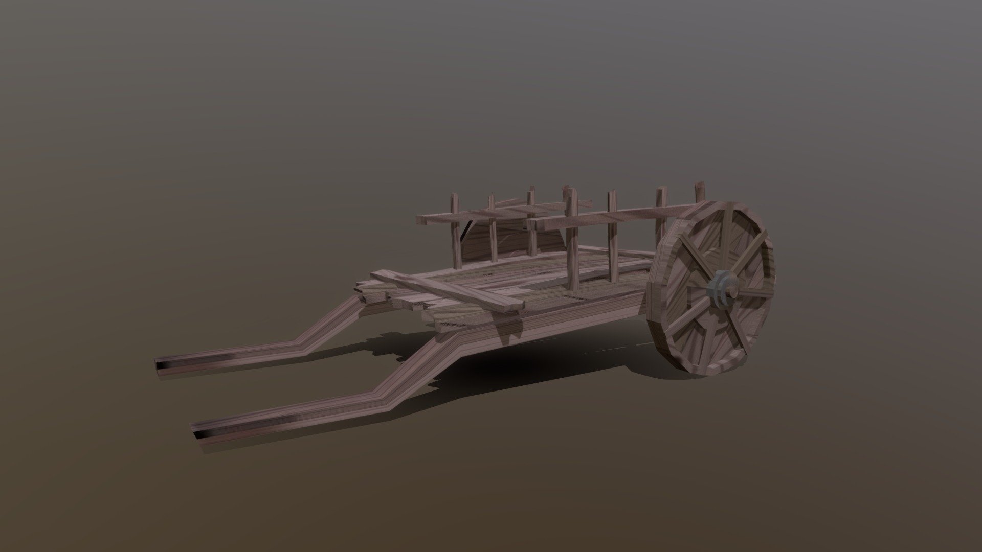 Wagon simple model - 3D model by ParoxysmKing [31c89bb] - Sketchfab