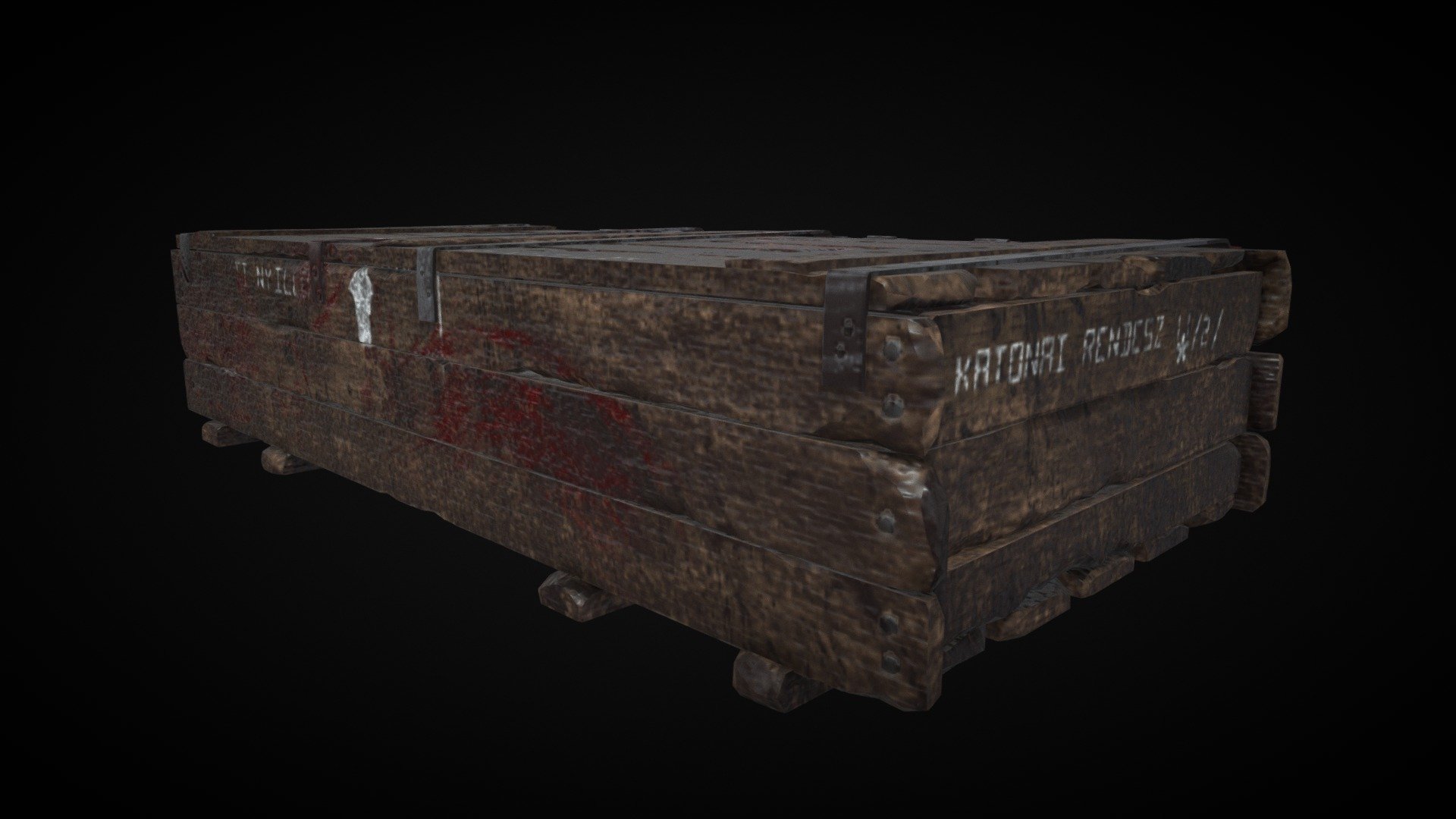 WW2 box - Download Free 3D model by BarnusModels [31c9dc2] - Sketchfab