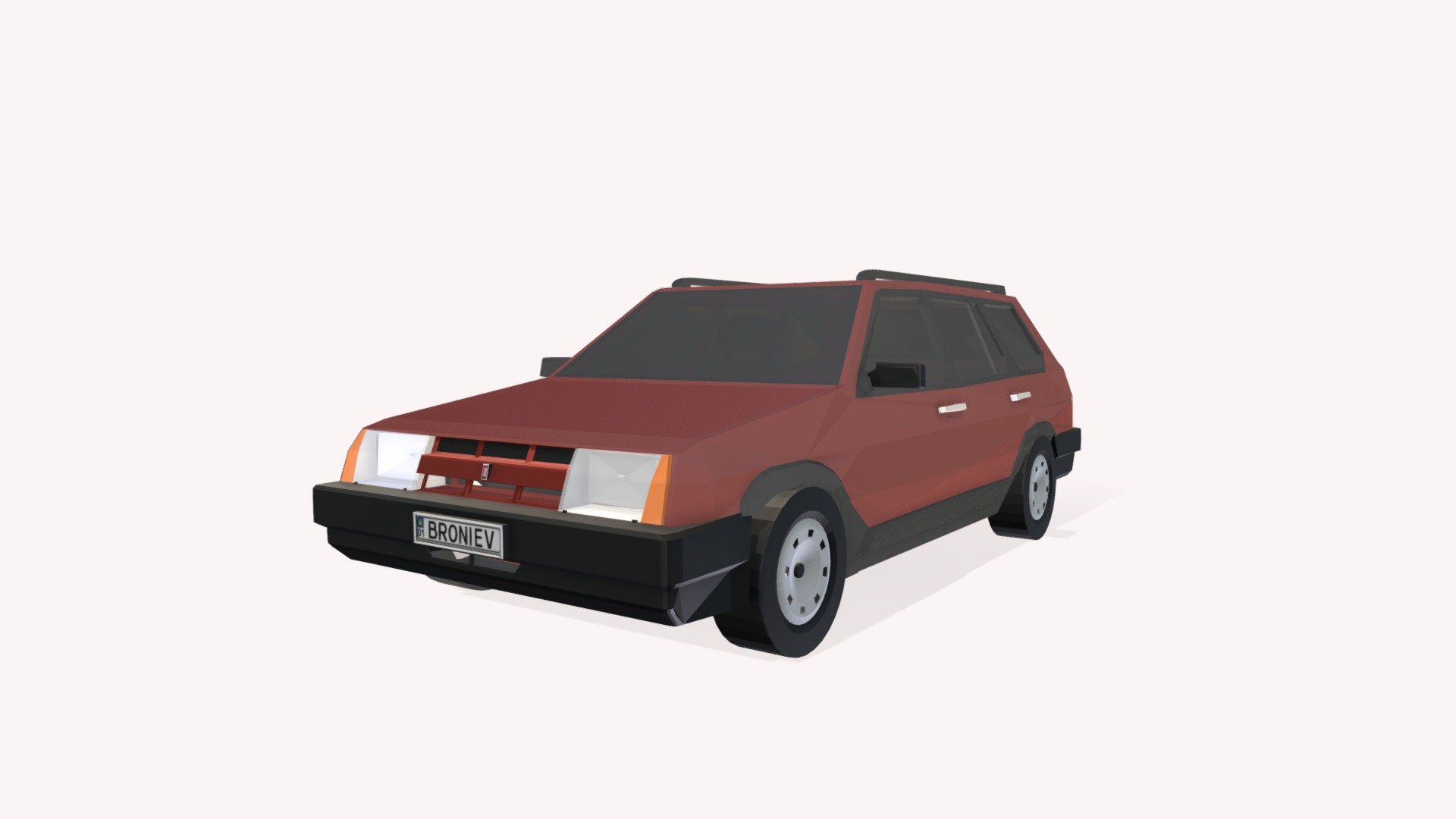 Lada Samara Cross - Download Free 3D model by Broniev [31ca159] - Sketchfab