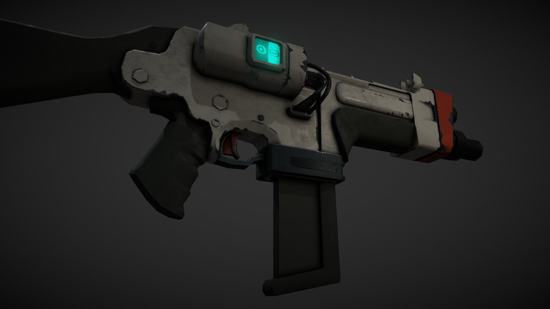 smg loaded - 3D model by guillealvarezdib [31ca6d4] - Sketchfab