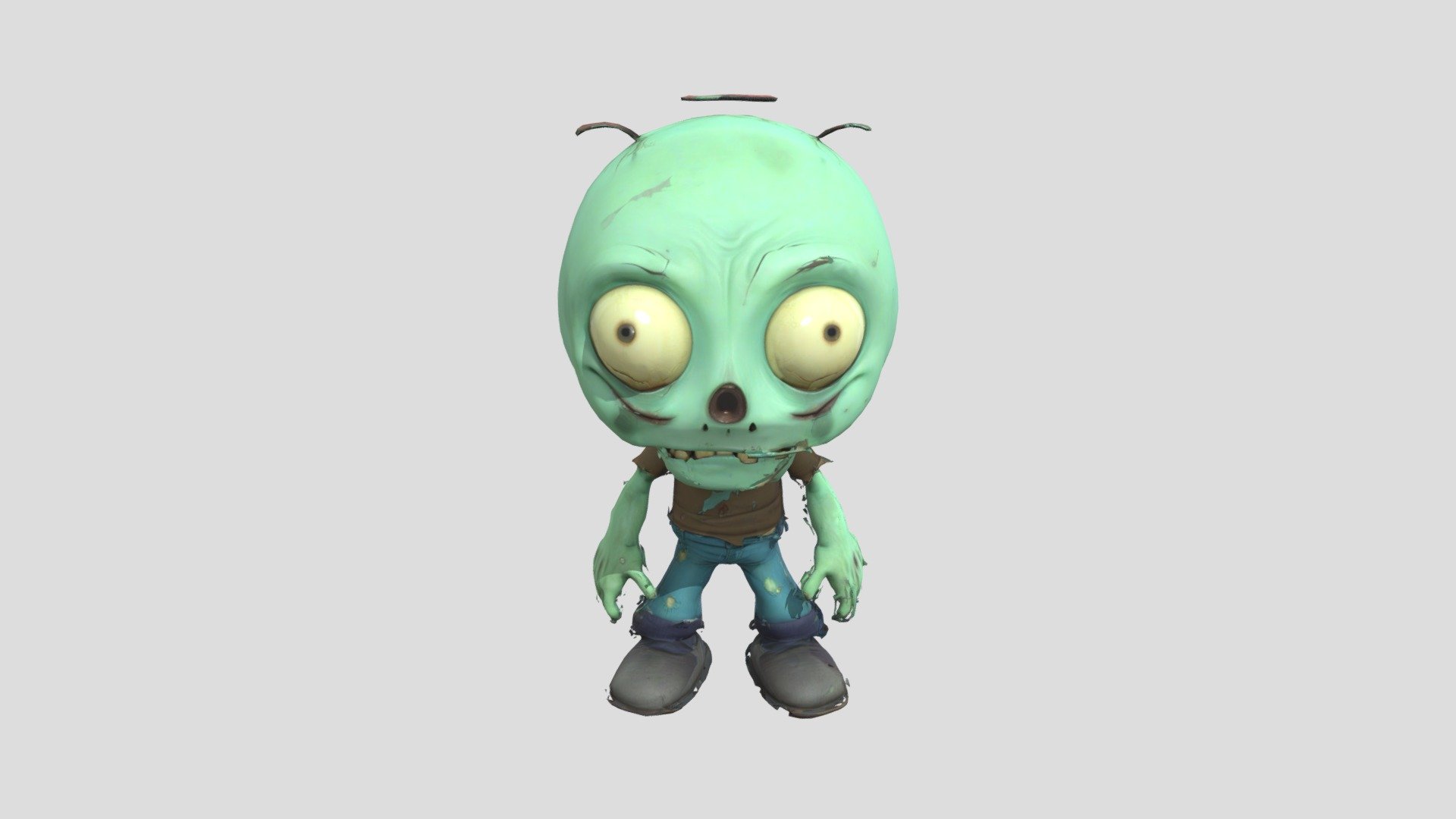 Zombie 3D - Download Free 3D model by Zombie 3D (@chuvit) [31ca8d8 ...