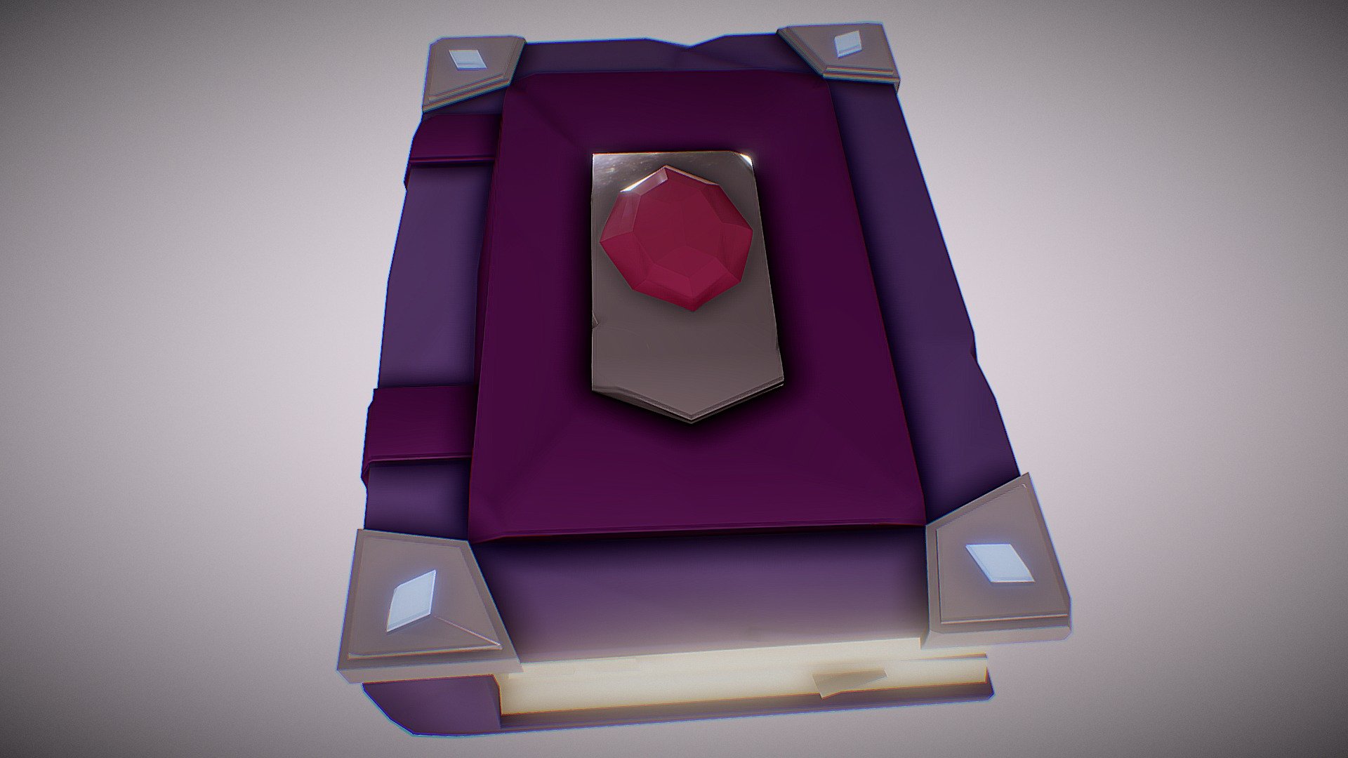 Enchanted book - Download Free 3D model by Casco (@Tangue) [31cb58d ...