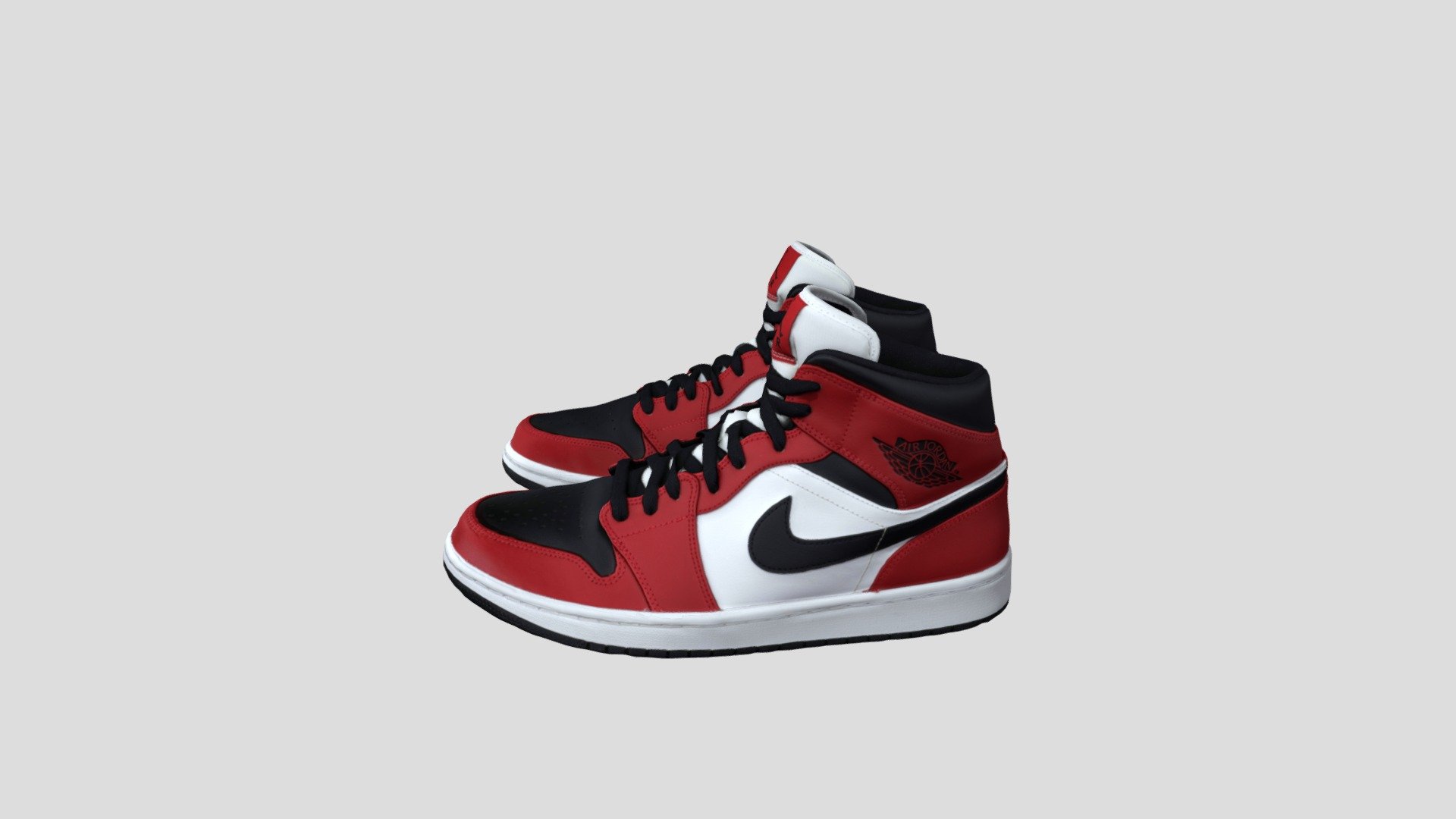 AIR_JORDAN1_MID_CHICAGO_LP - 3D model by Juan.Murphy [31cc602] - Sketchfab
