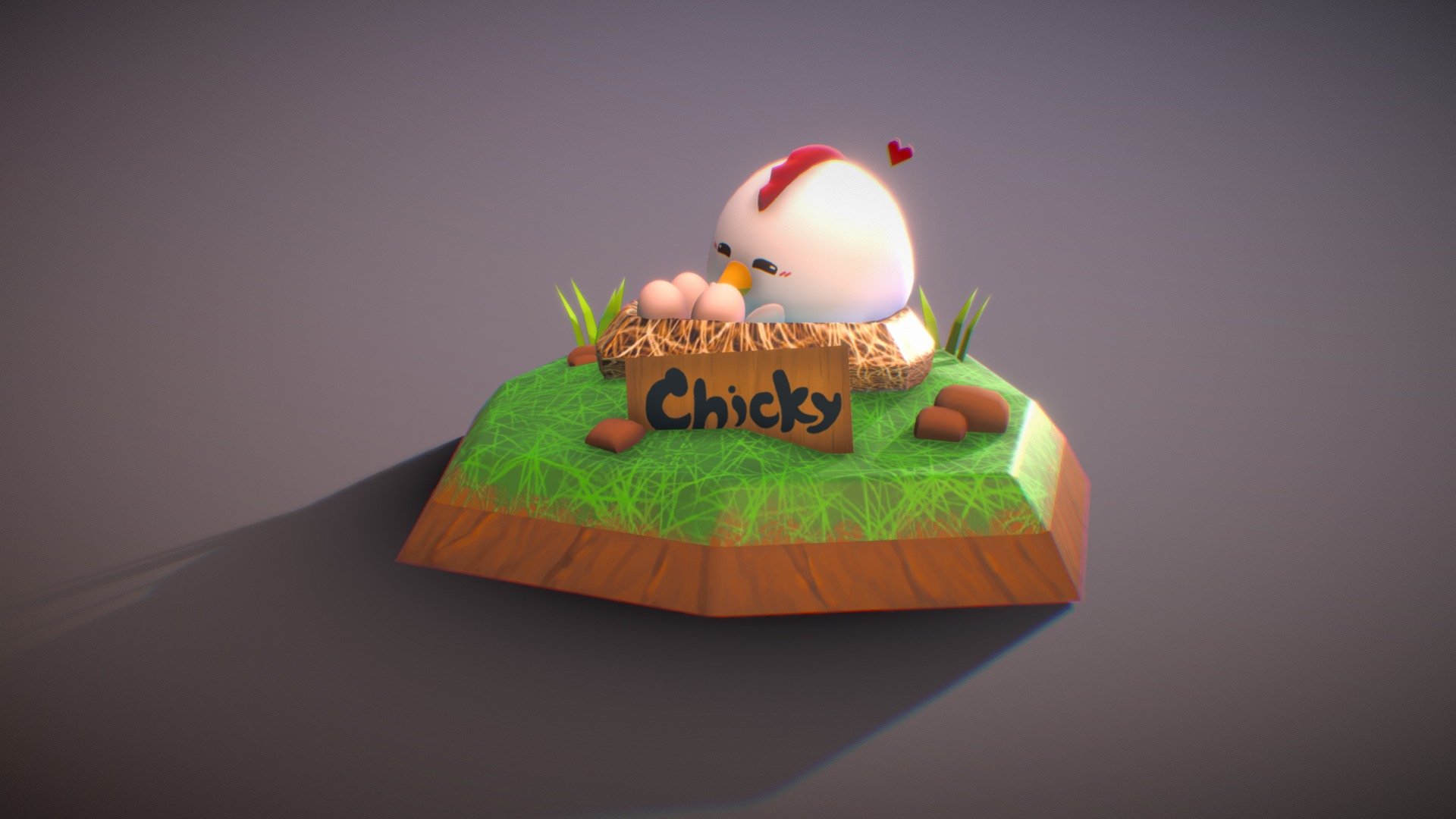 Chicky Shake - 3D model by WASSAPOL [31cea3e] - Sketchfab