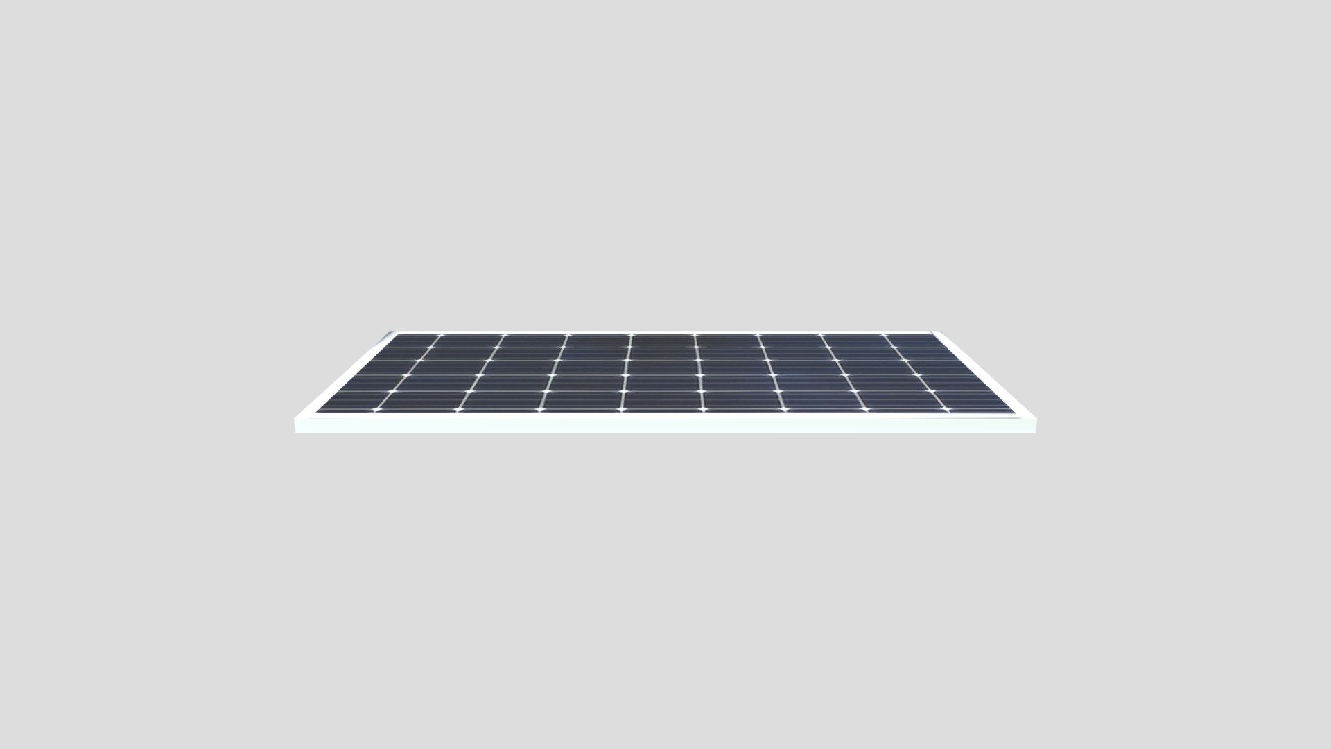 Solar Panel Low Poly | Game Dev Ready Textured - Download Free 3D model ...