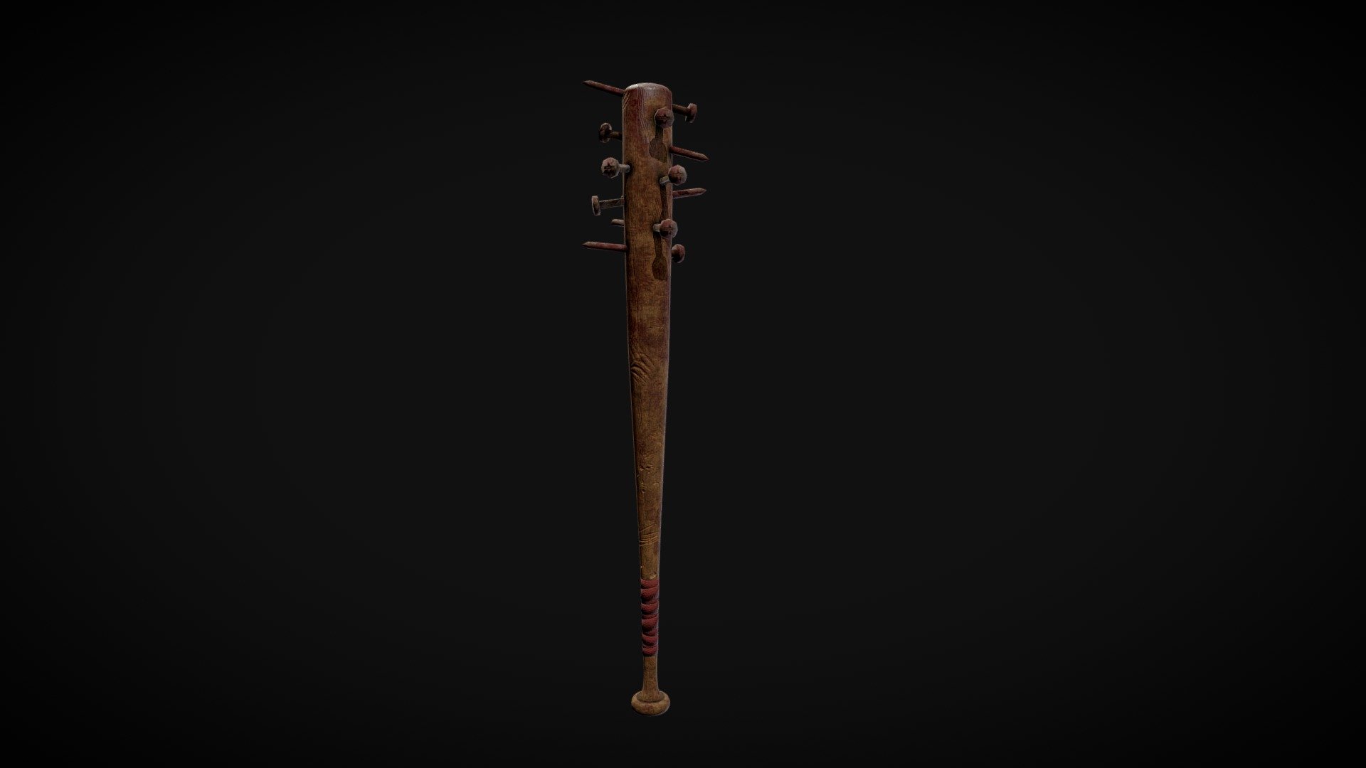 Low poly Baseball Bat melee weapon - 3D model by VeryHotShark [31d1cde ...