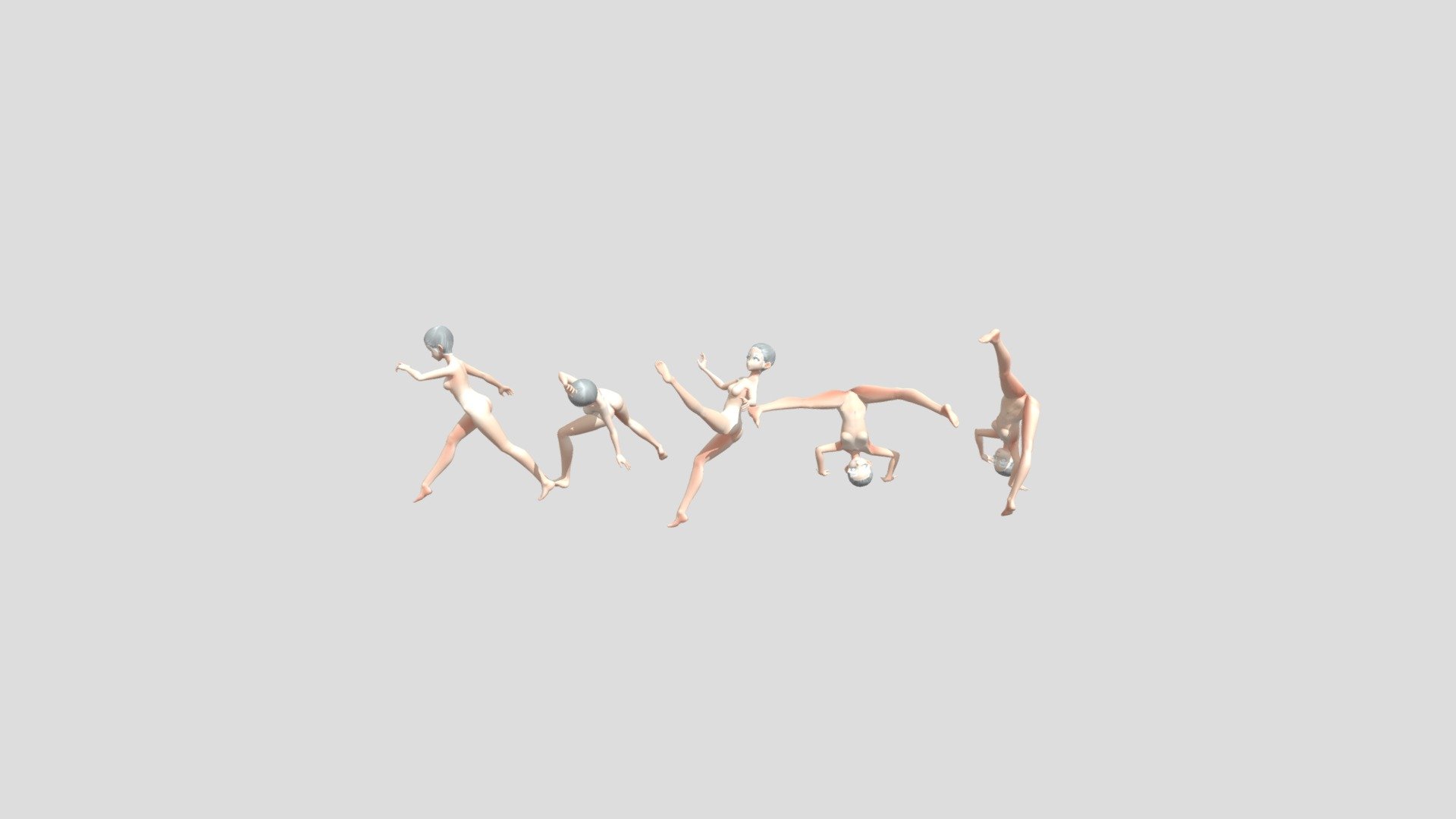 Action Pose 2 - Download Free 3D model by neutralize [31d3cdc] - Sketchfab