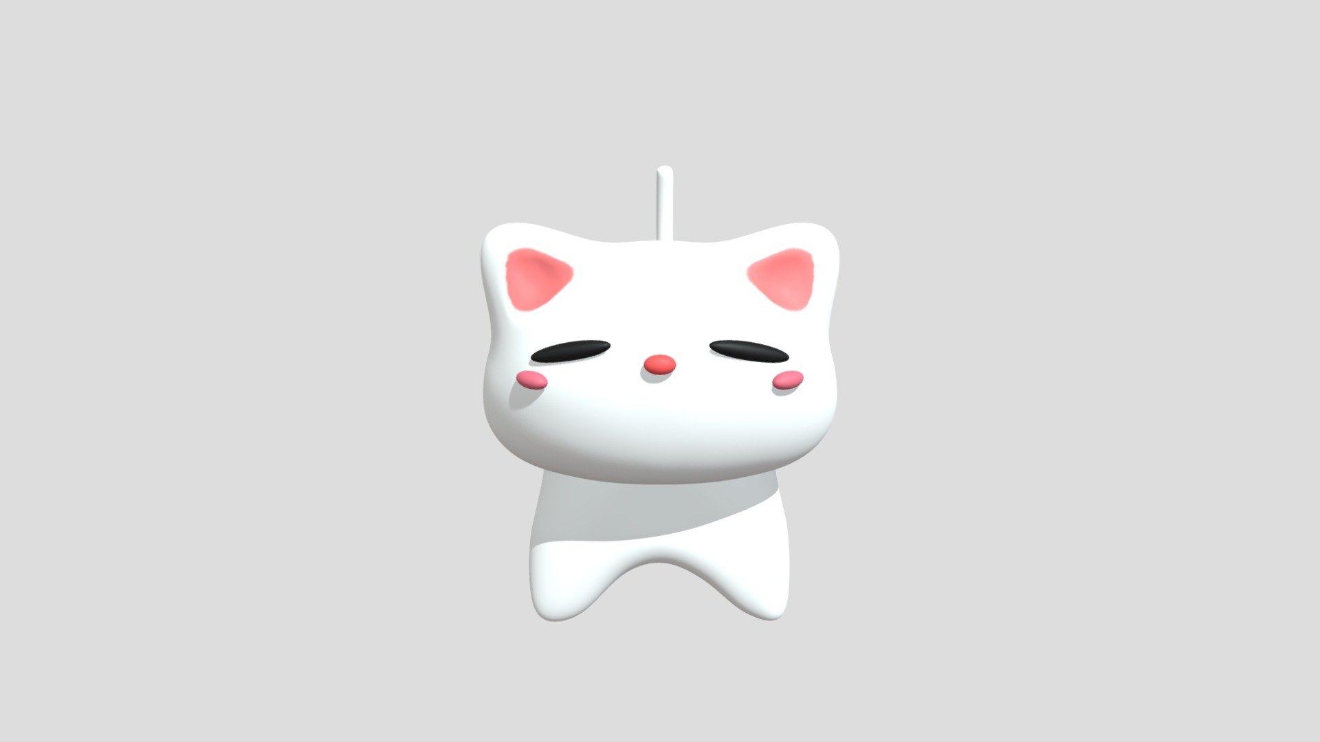 Kitty cat - 3D model by kuromipenguin [31d3f88] - Sketchfab